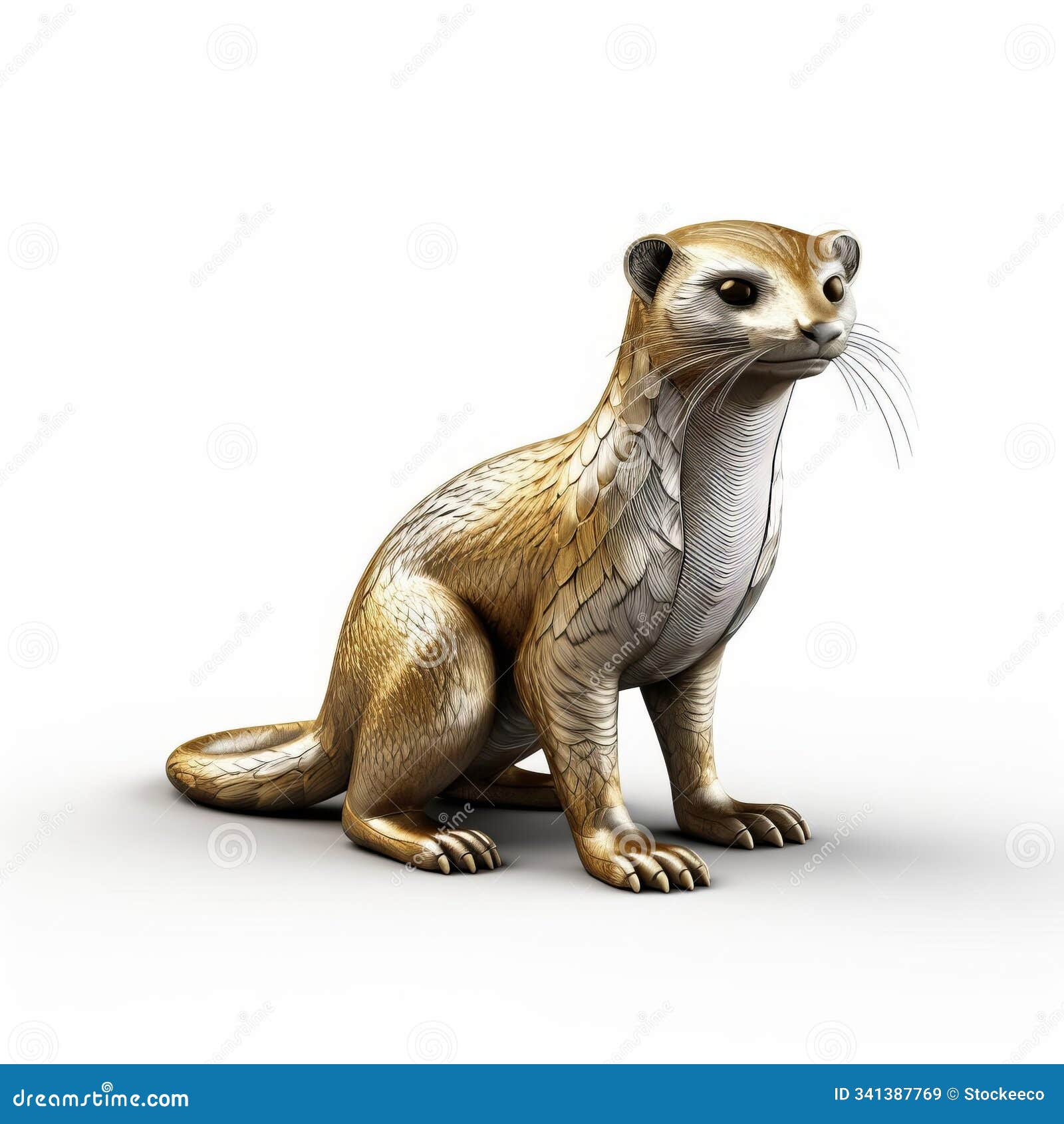 Creating a Realistic Mongoose 3d Model with Metal Texture Stock ...