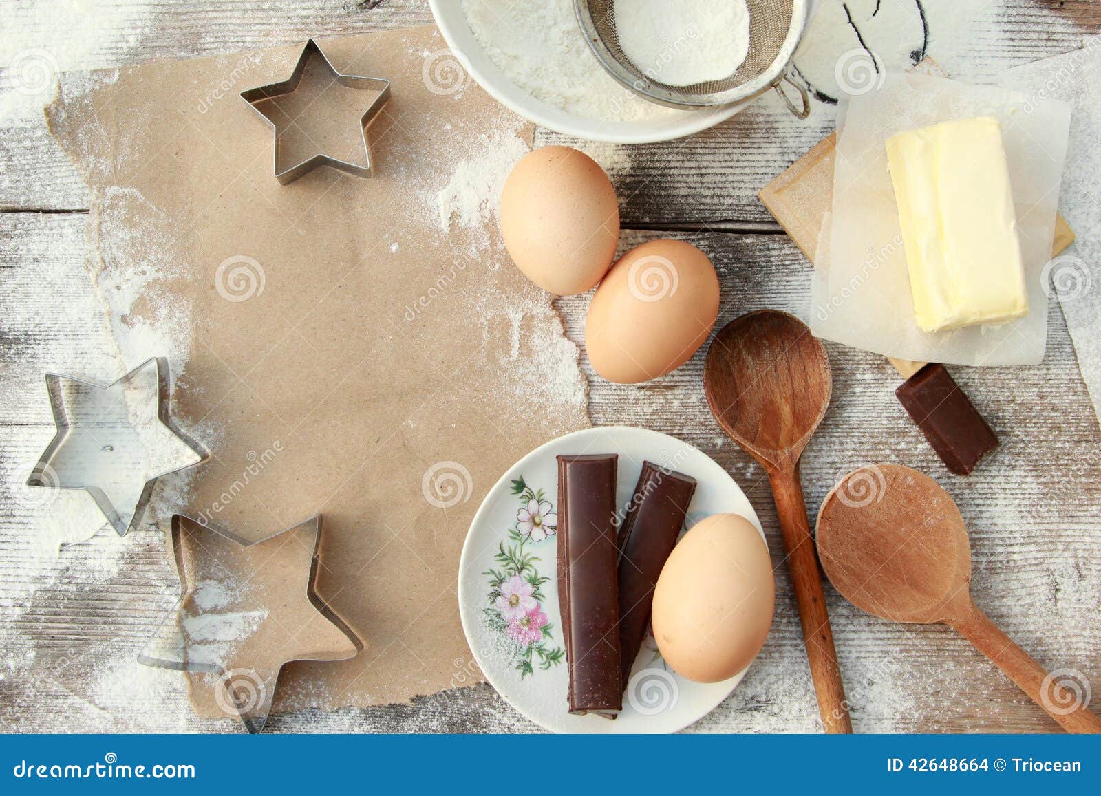 Creating a Recipe stock photo. Image of butter, cooking - 42648664