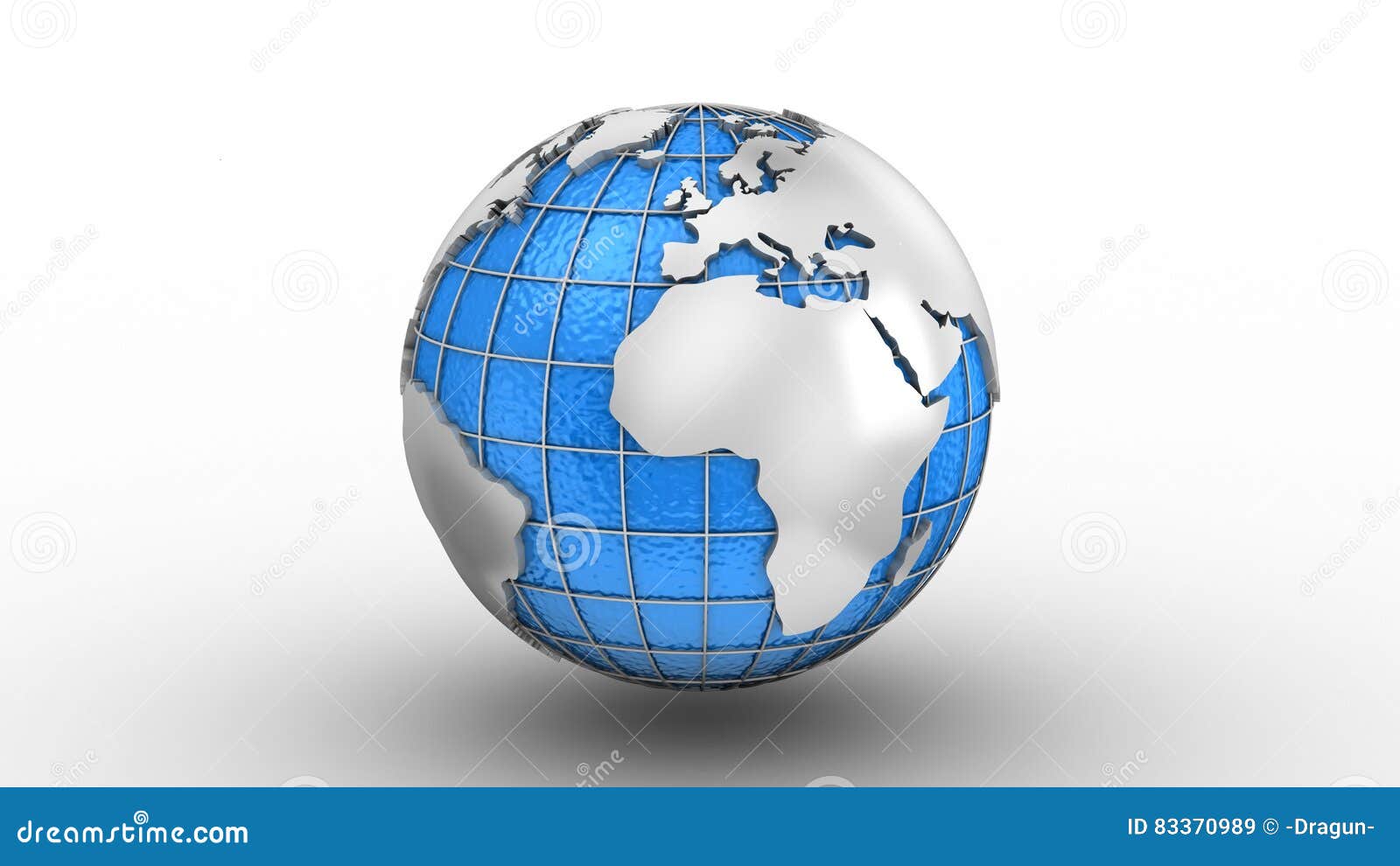 Creating a Rotating Globe stock video. Video of action - 83370989