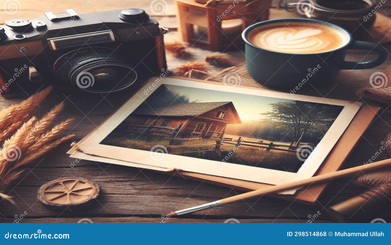 Creating Rural Images that Call for a Rustic Weekend Break Stock ...