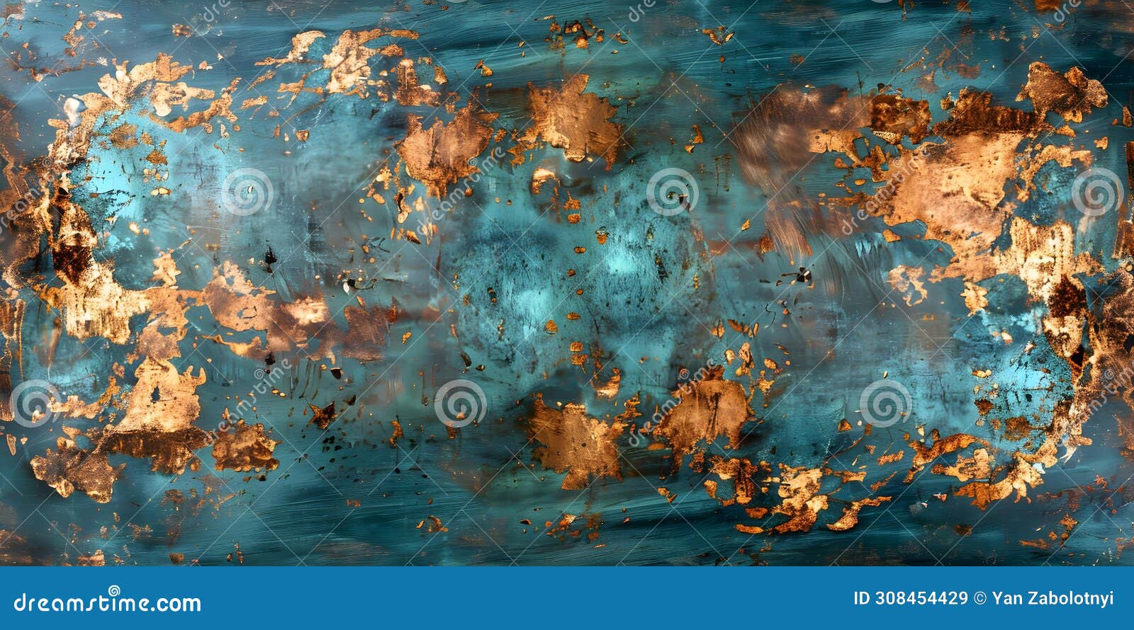 Creating a Rustic and Textured Aesthetic with Weathered Copper Surface ...