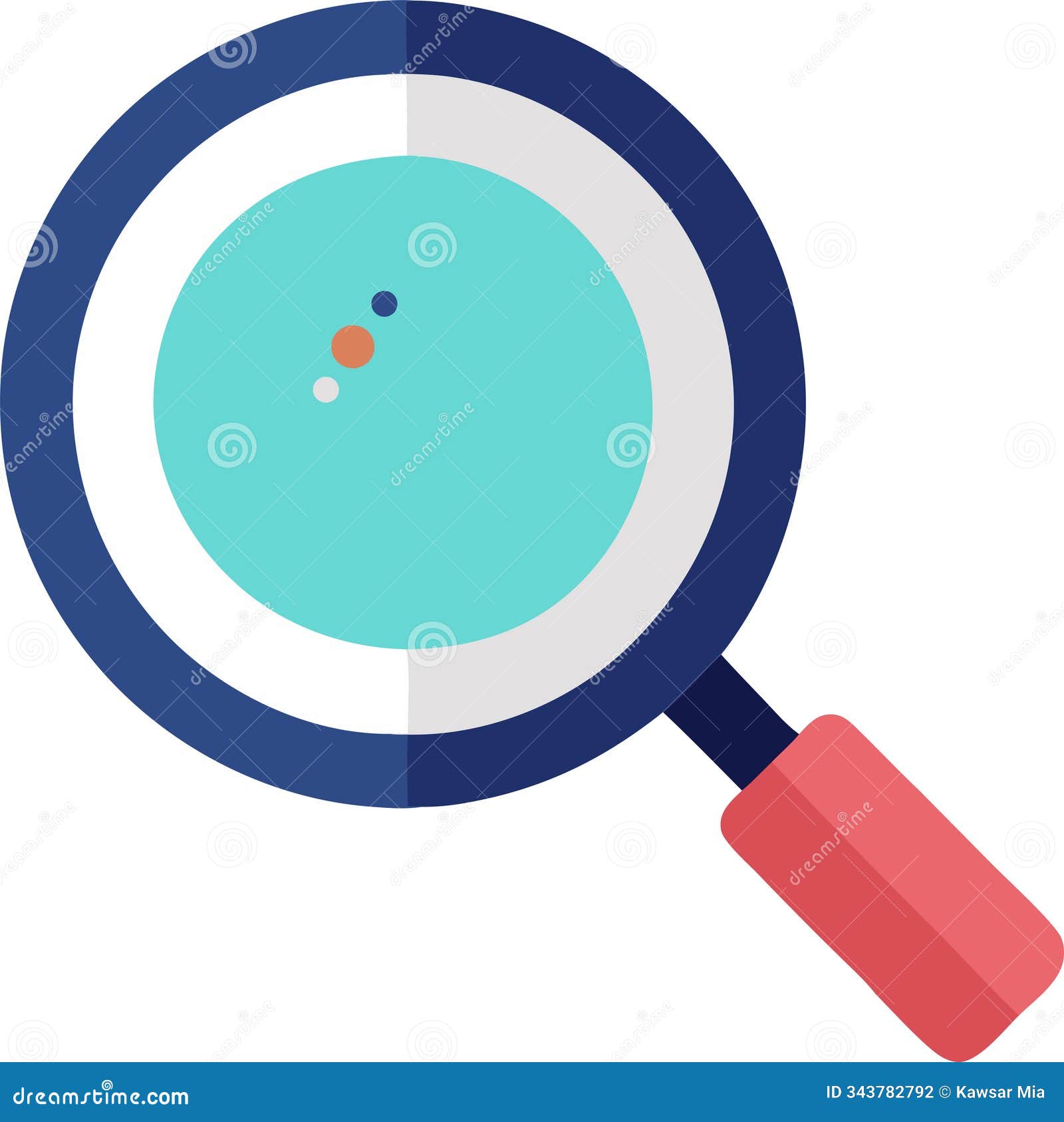 Simple Search Icon Vector Illustration Stock Vector - Illustration of ...