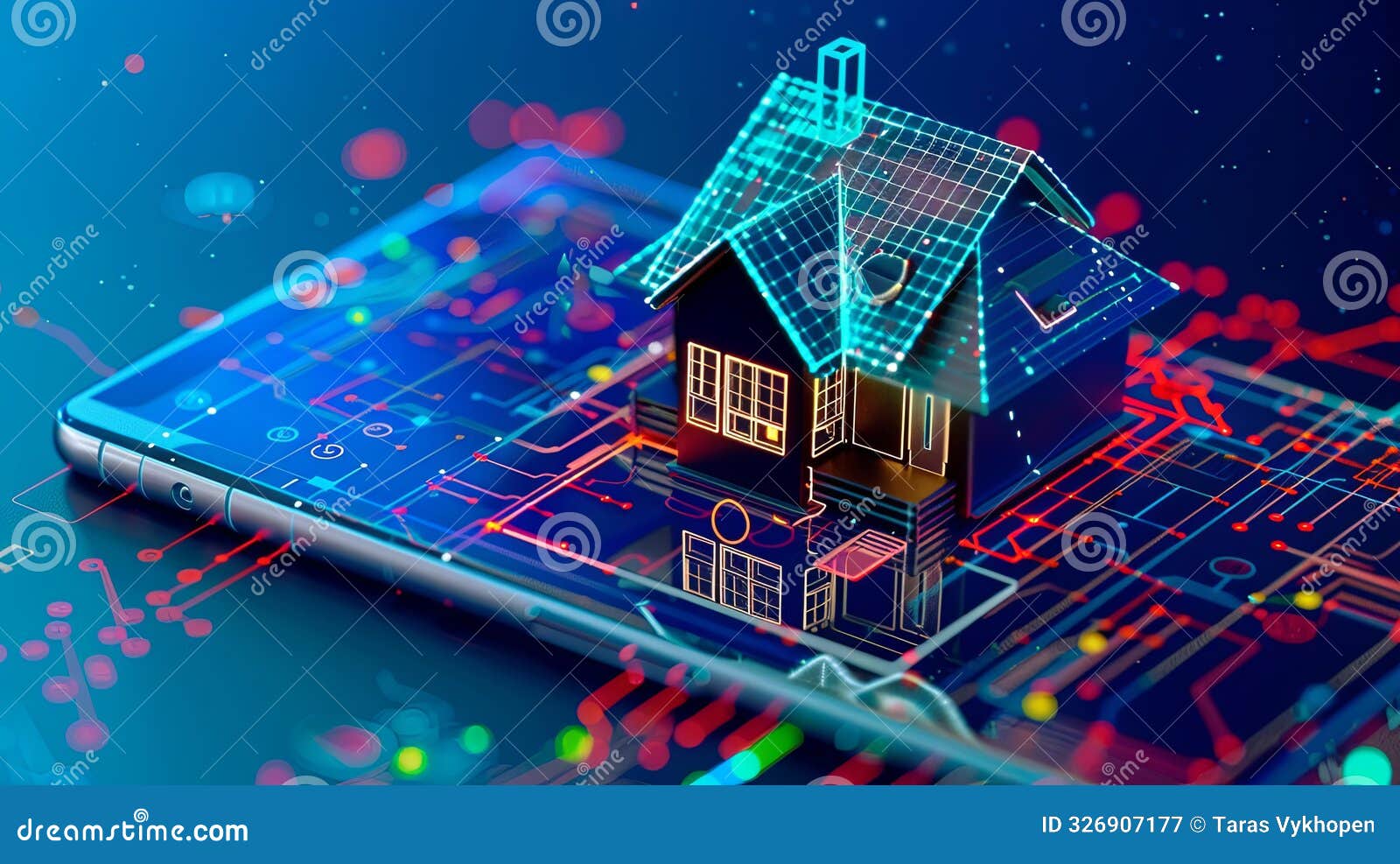 Creating A Smart Home System Concept. Establishing An IoT Mobile App ...