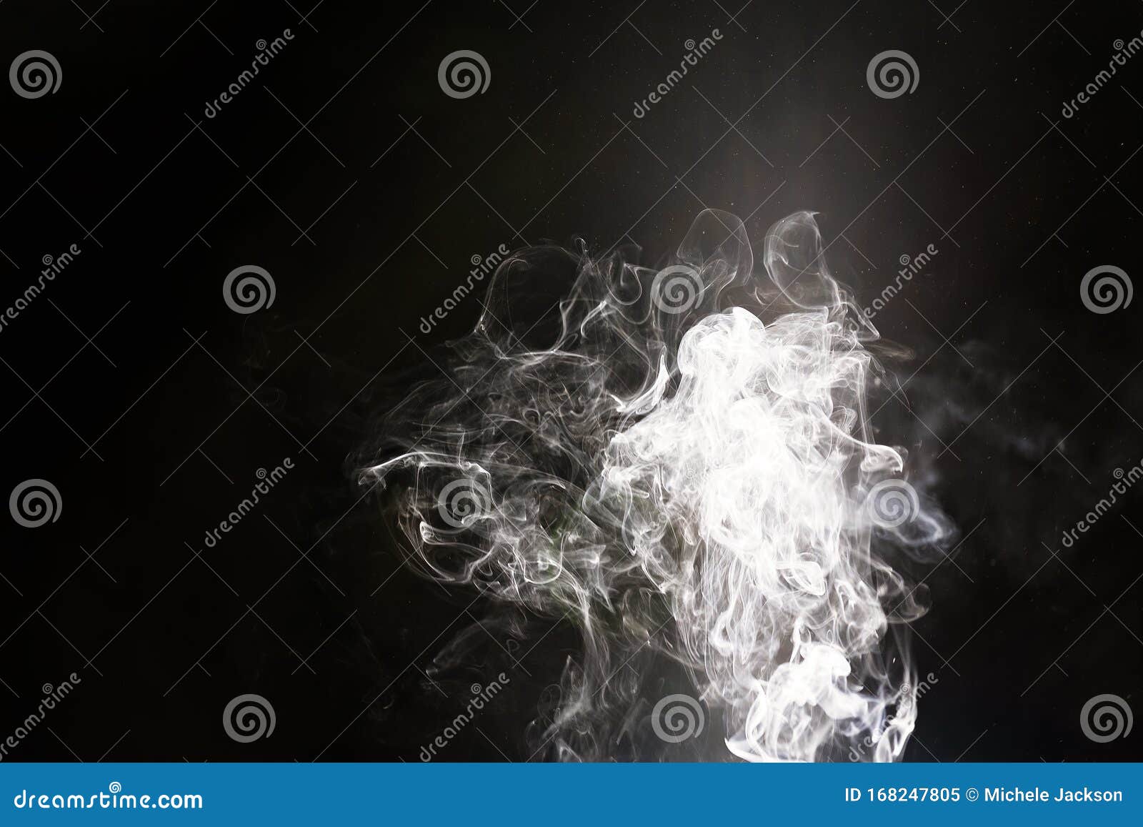 Creating Smoke by Burning Paper Using only Natural Light Stock Image ...