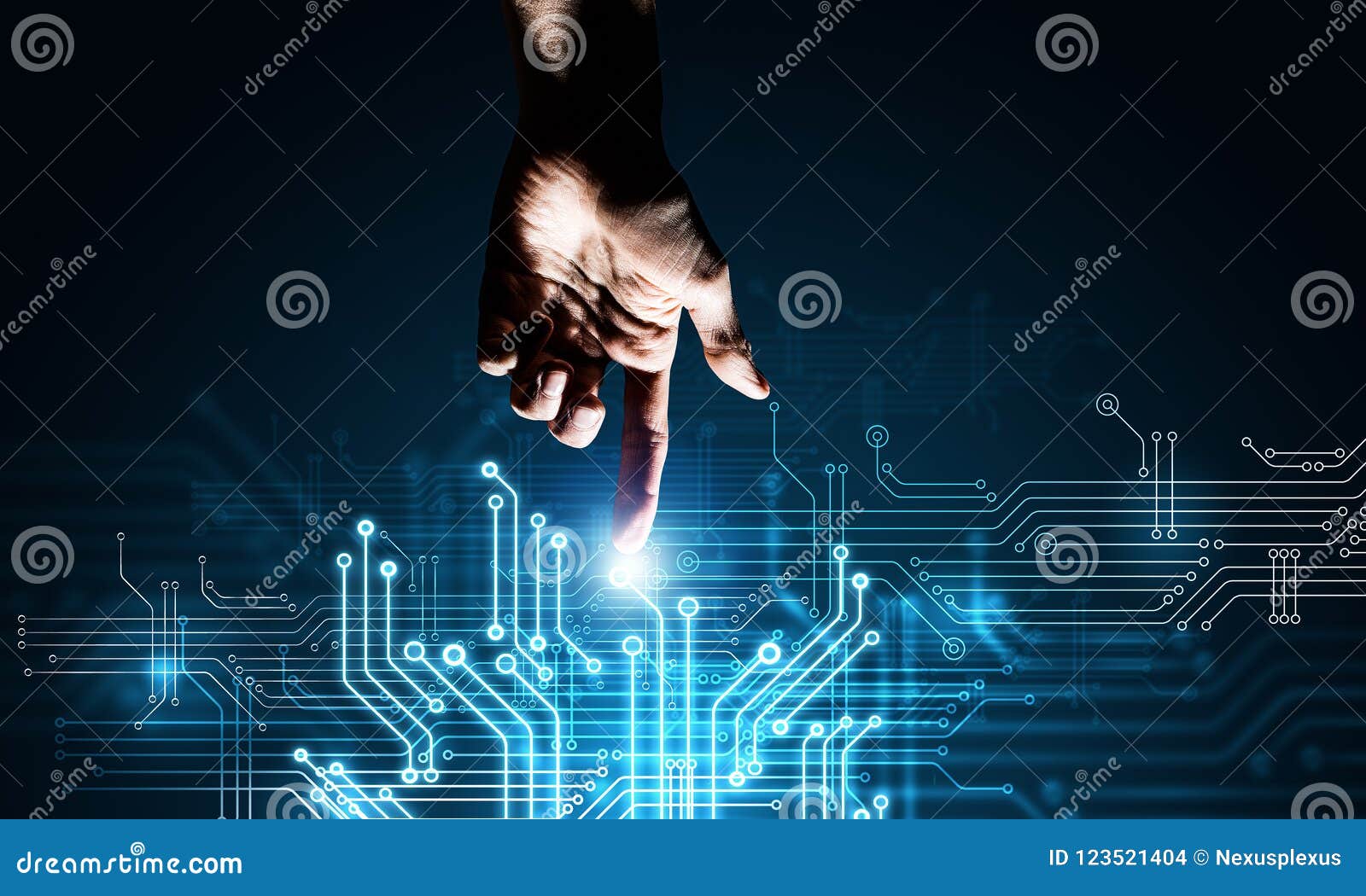 Creating the technology stock photo. Image of create - 123521404