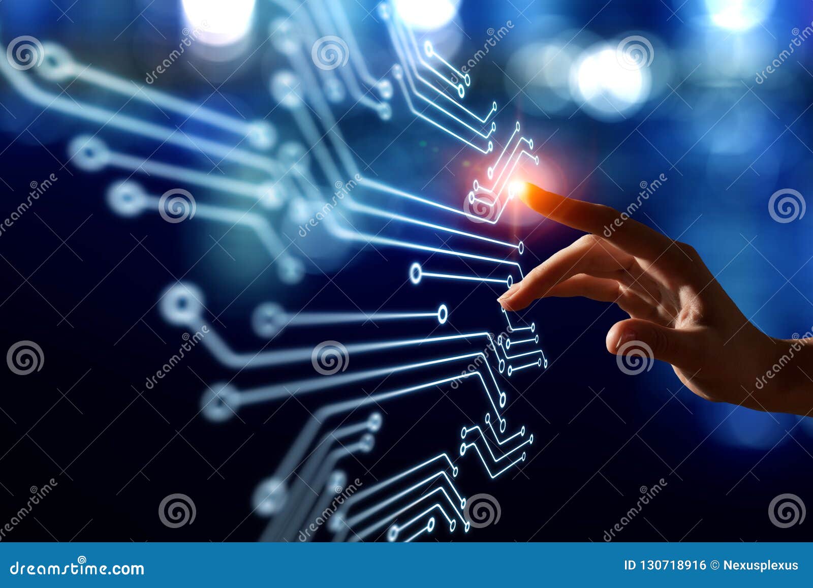 Creating the technology stock photo. Image of modern - 130718916
