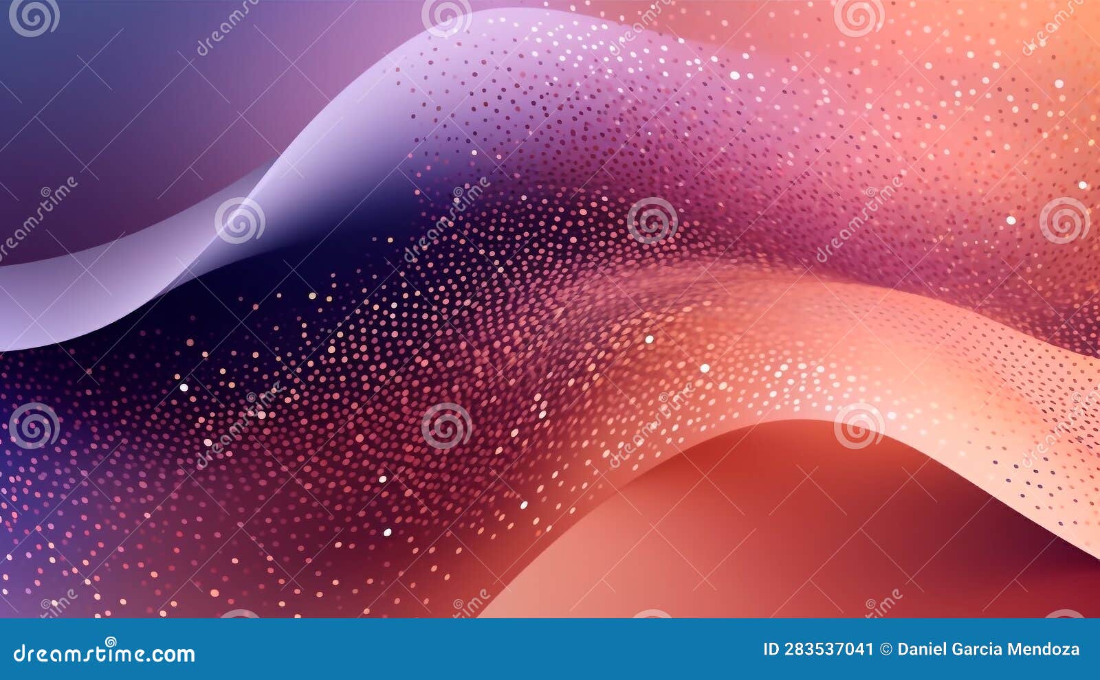 Creating Uneven Surface Background with Vibrant Gradient Wavy Line ...