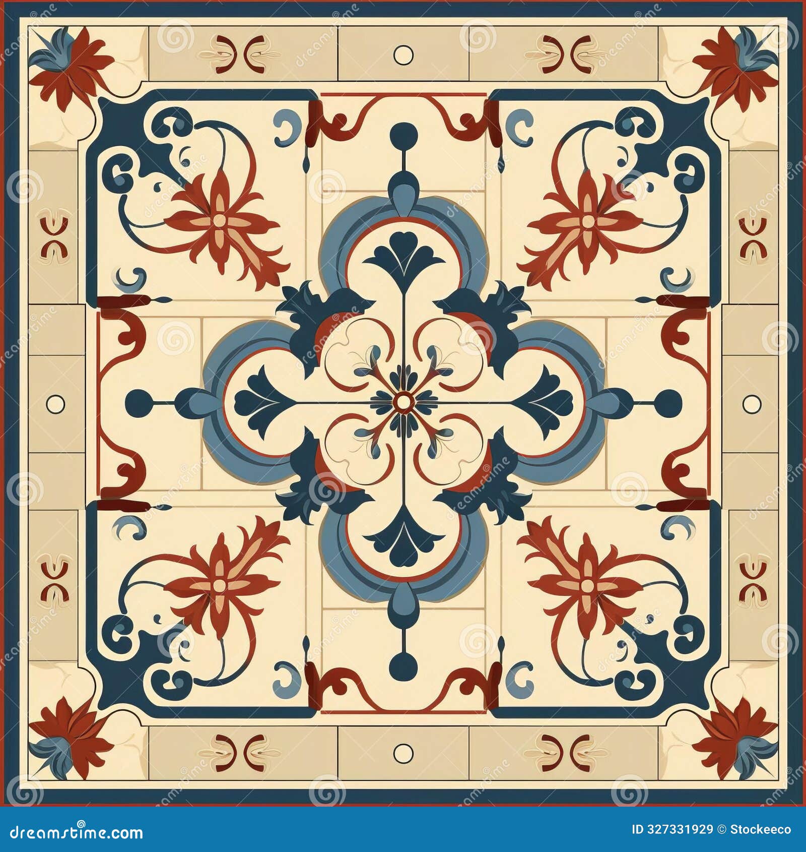 Creating Unique German Pilsner Tile Patterns with Personal Touch Stock ...