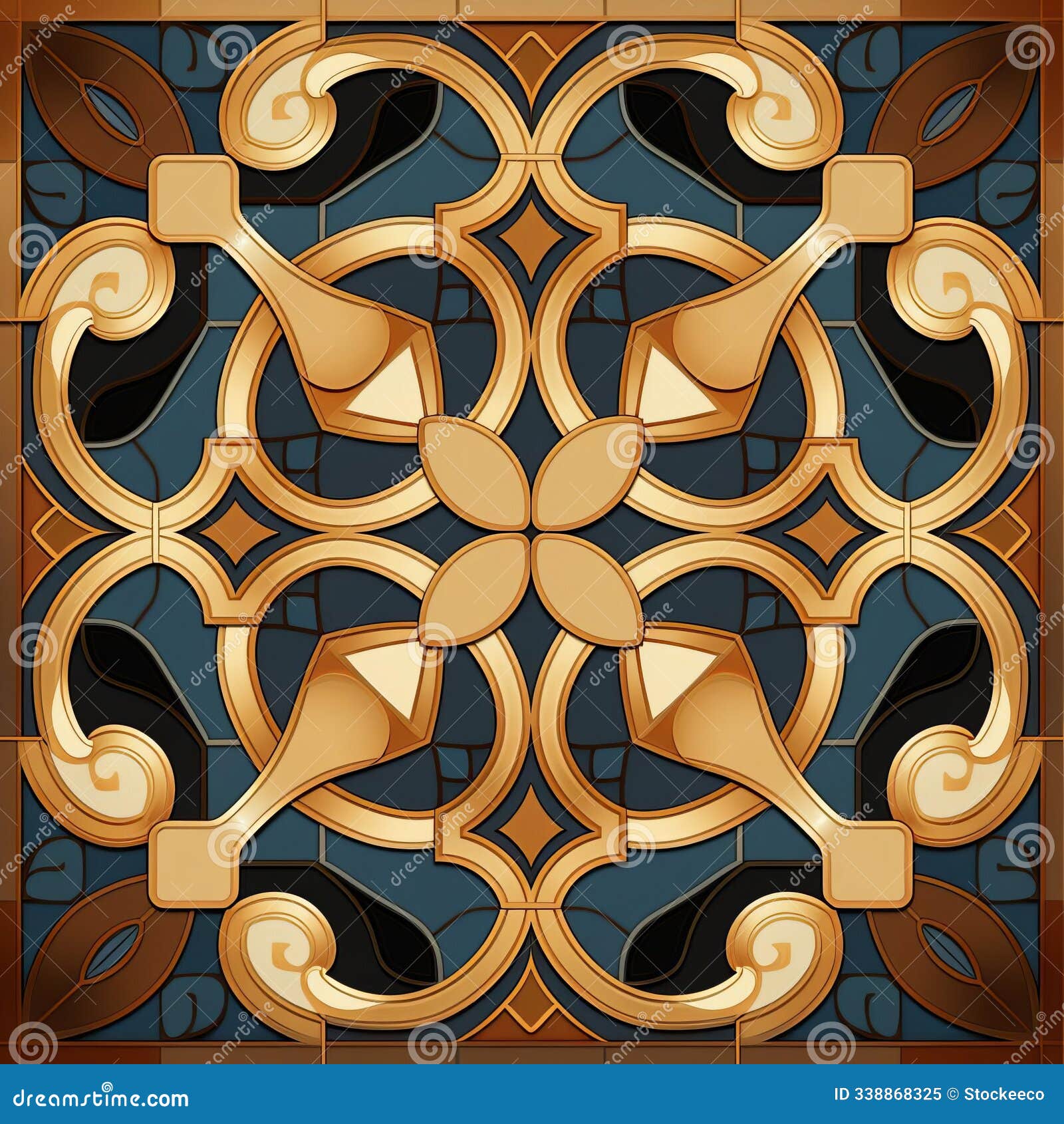 Creating Unique Oud Bruin Tile Patterns for First-timers Stock ...