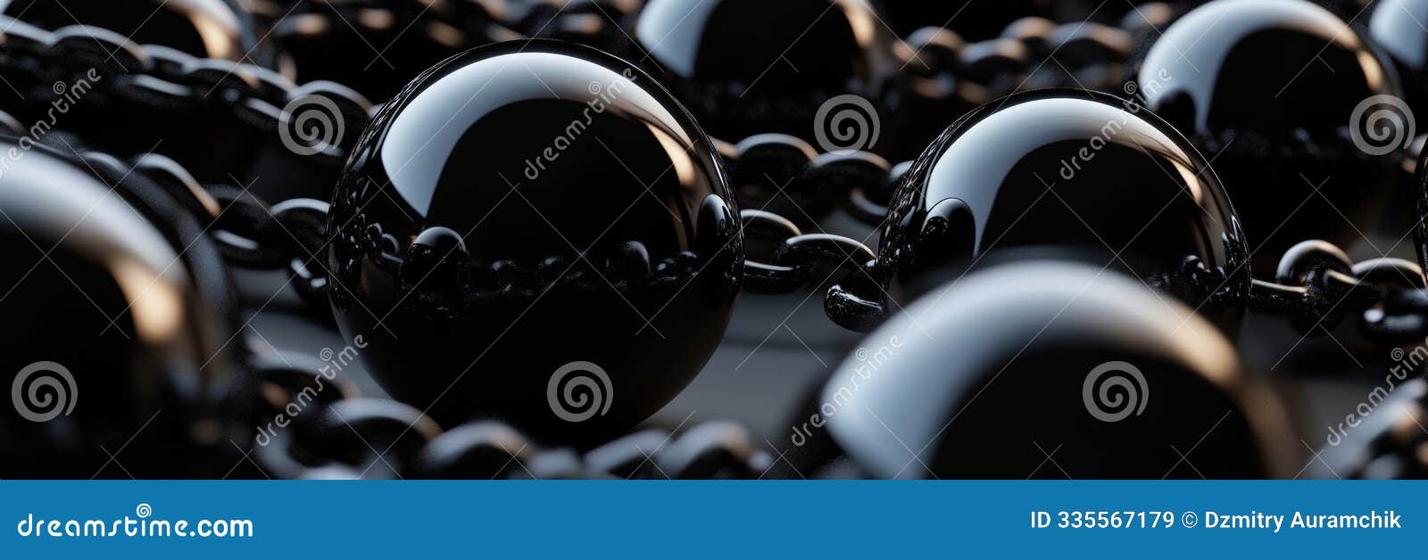 Creating a Visually Striking Texture with Shiny Black Spheres ...