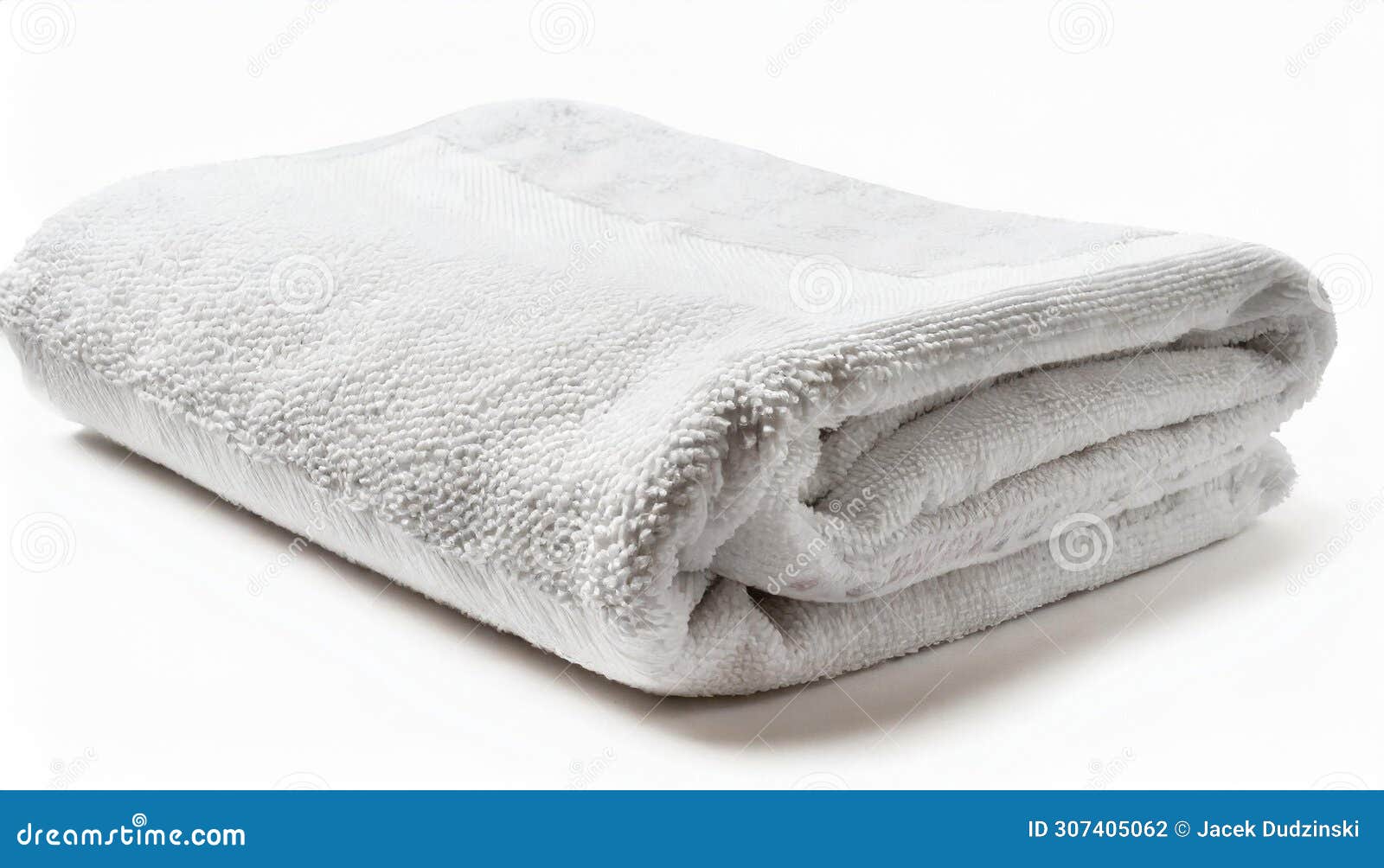 Creating a White Beach Towel Mockup Isolated on a White Background in a ...