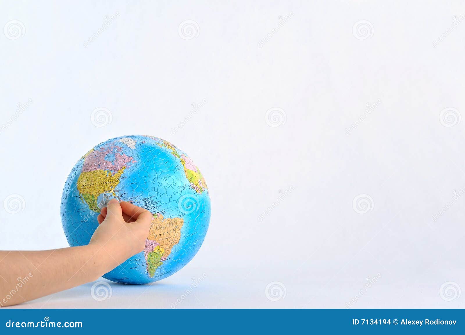 Creating the world stock photo. Image of states, earth - 7134194