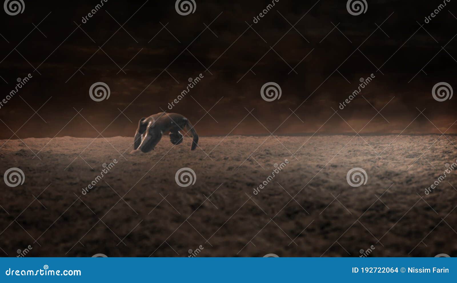 The Creation of Adam the First Man from Earth and Ashes Stock Footage ...