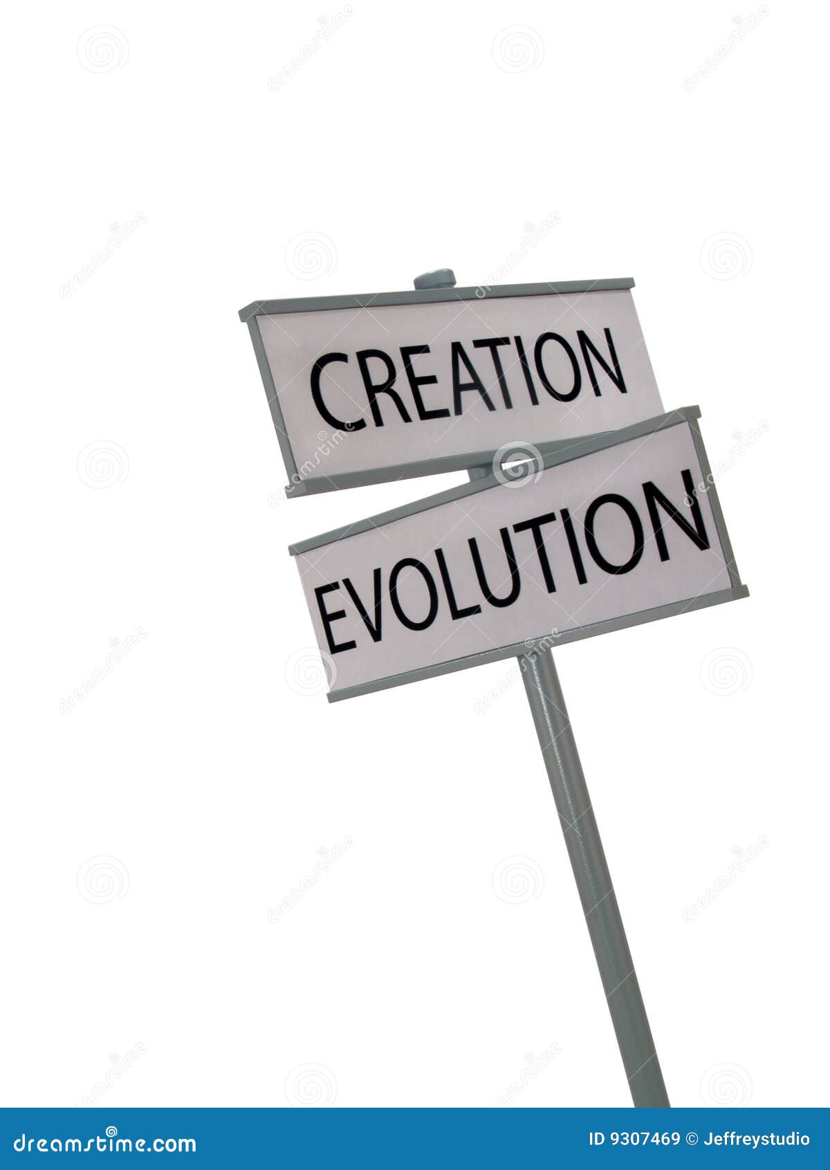 Creation And Evolution Sign Royalty-Free Stock Image | CartoonDealer ...