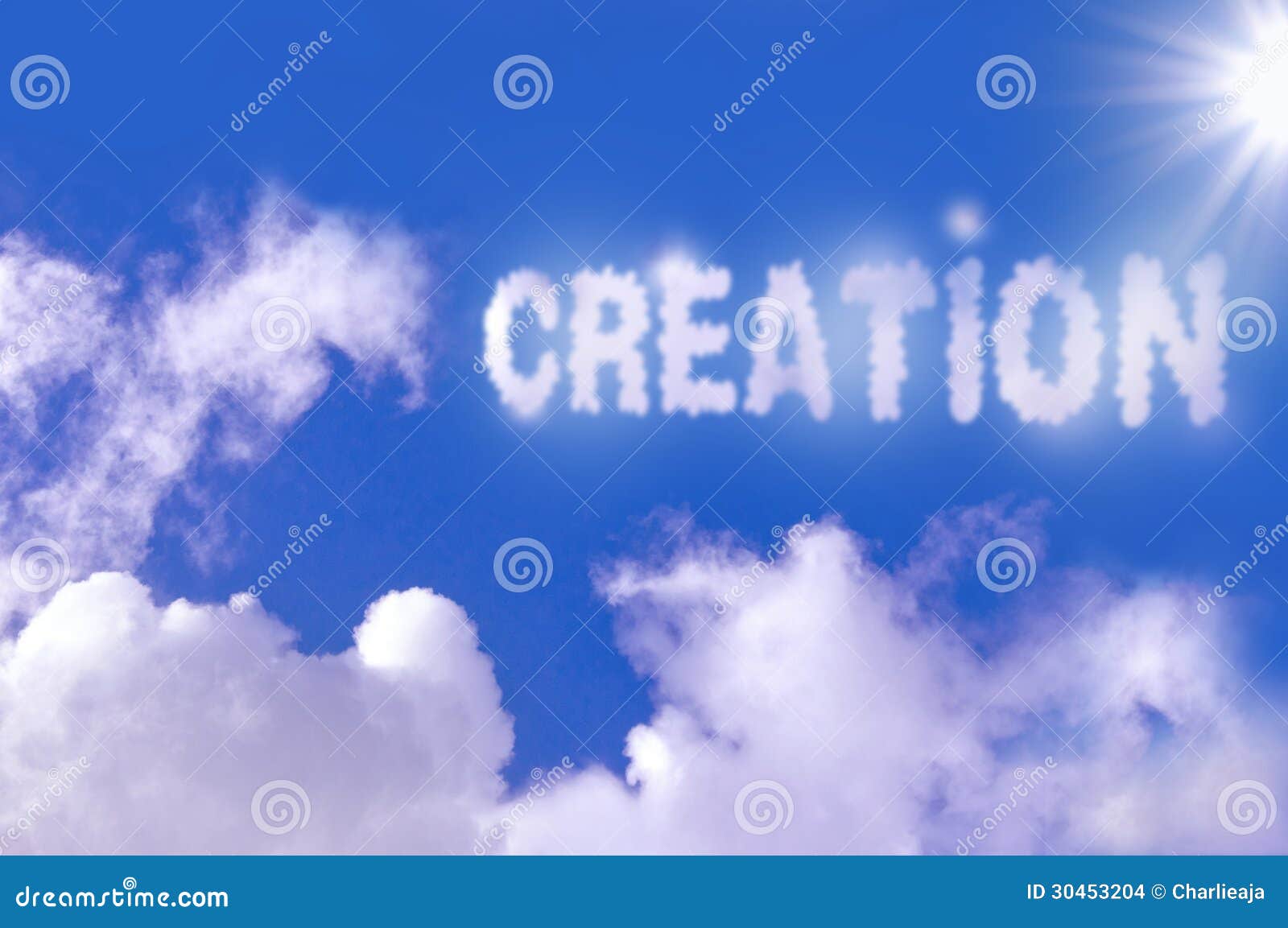 Creation stock photo. Image of christianity, word, faith - 30453204