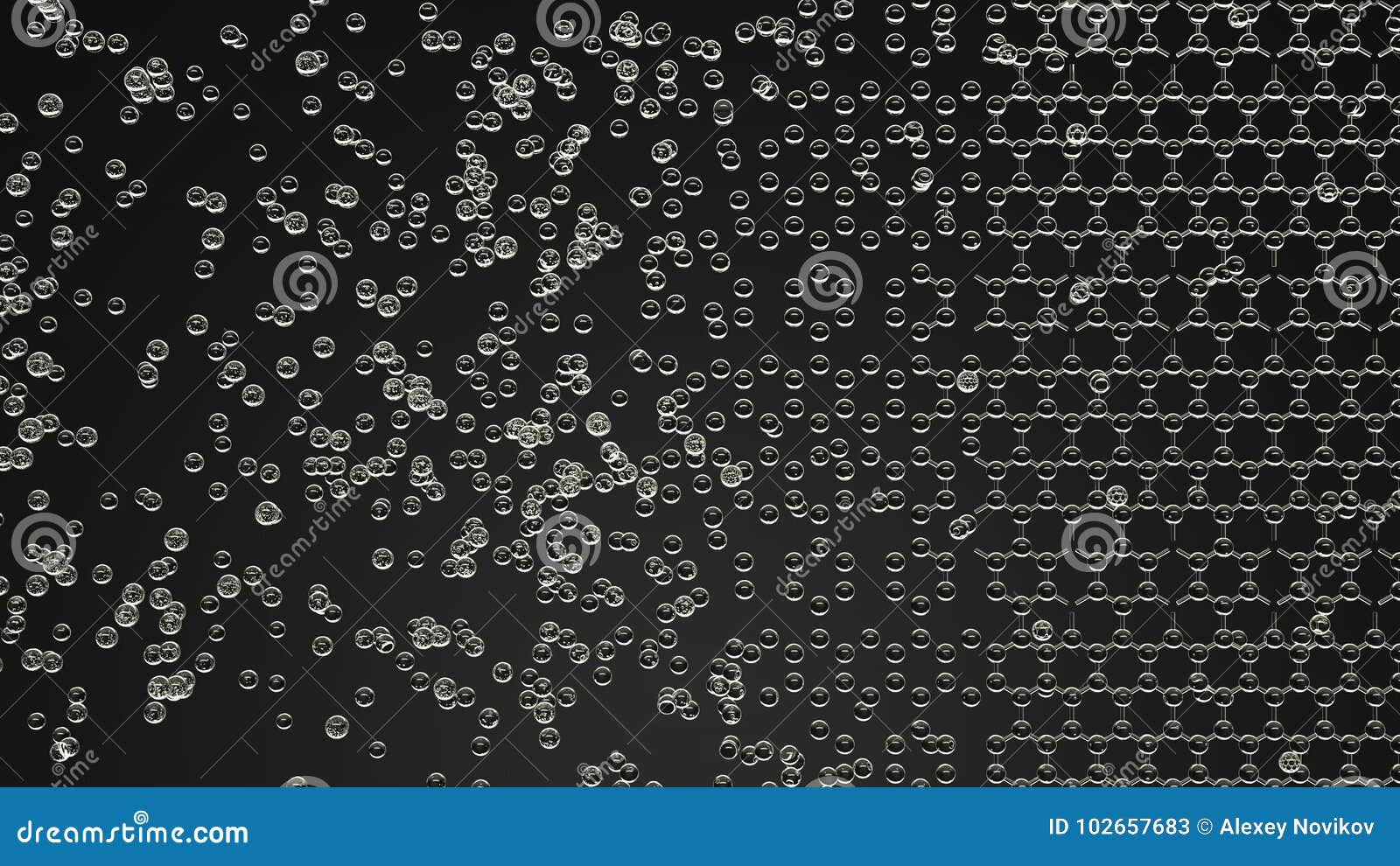 3d Hexagonal Molecular Structure Model Royalty-Free Stock Photo ...