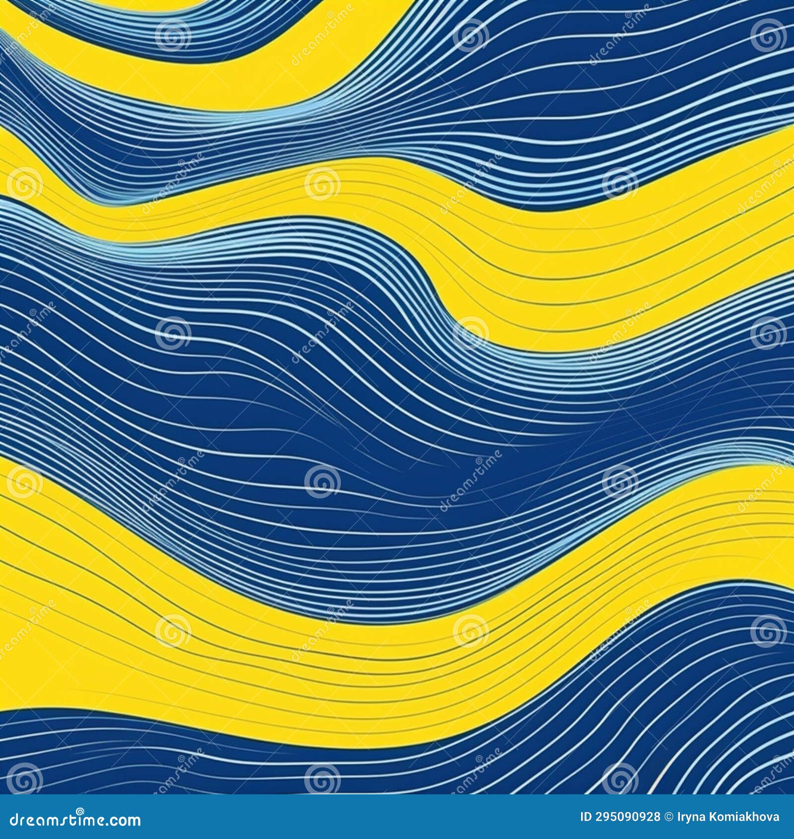 Creativ Doodle Blue Abstract Background Stock Photo - Image of texture ...