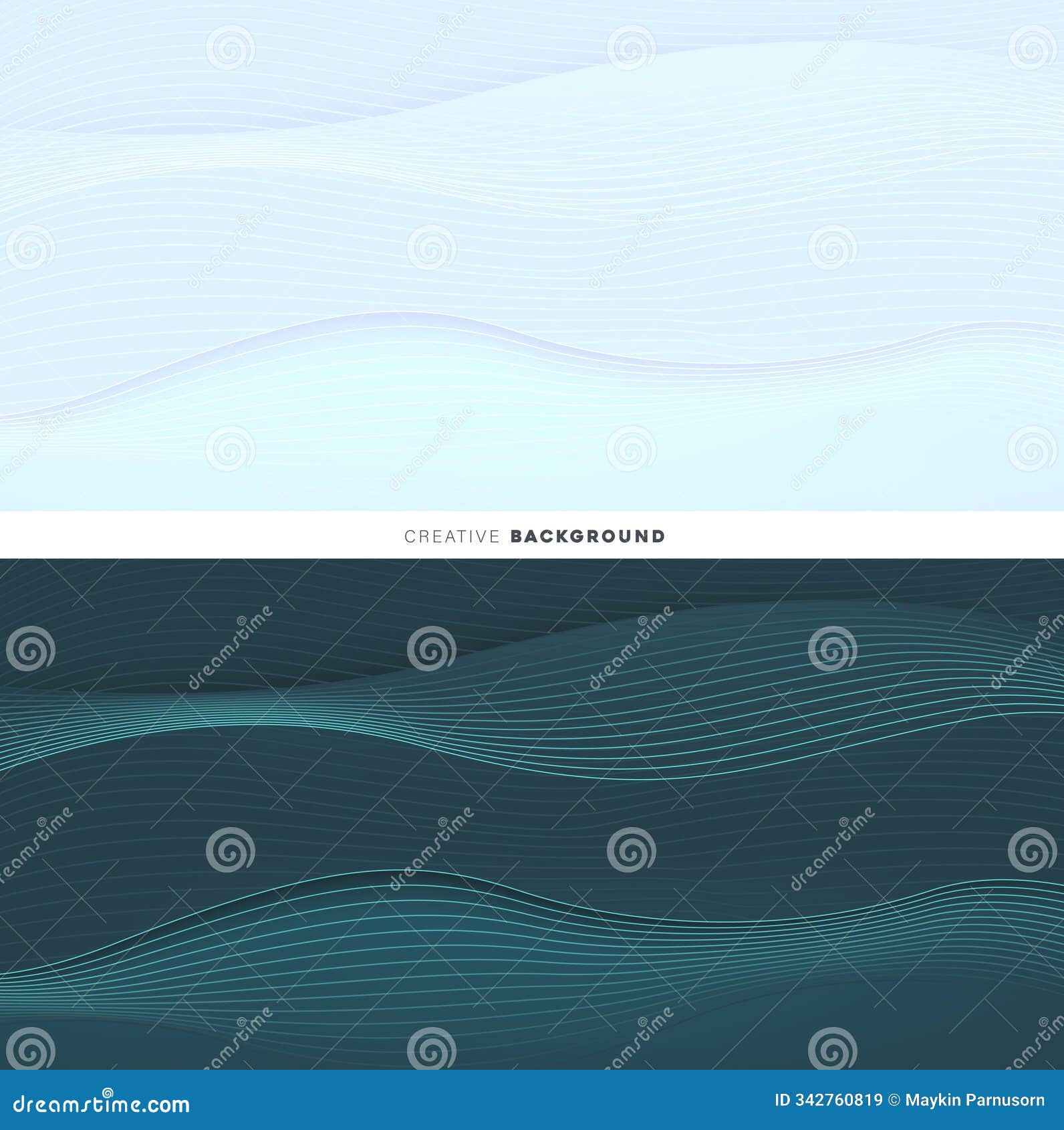 Creative Abstract Background Design Dark and Bright Stock Illustration ...