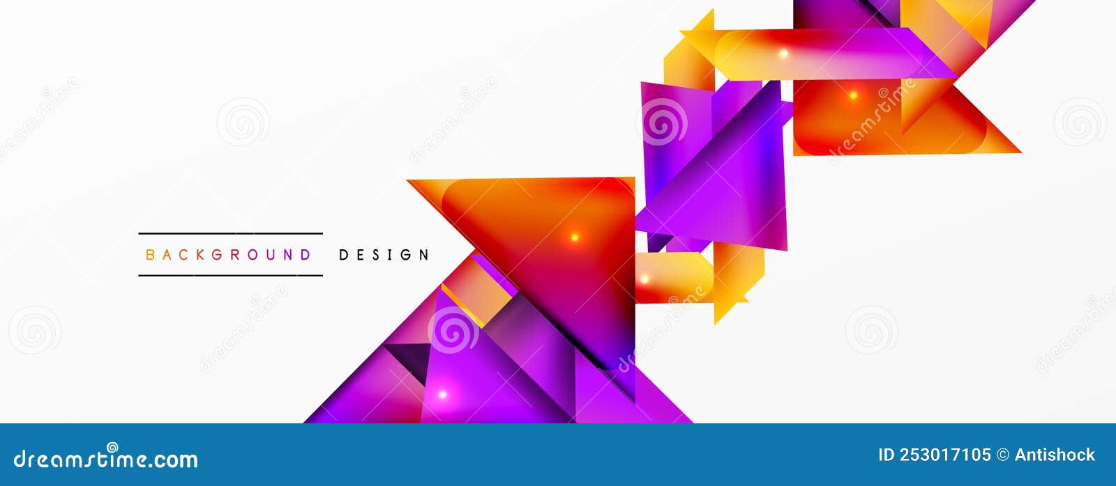 Creative Abstract Background Design Stock Vector - Illustration of flat ...