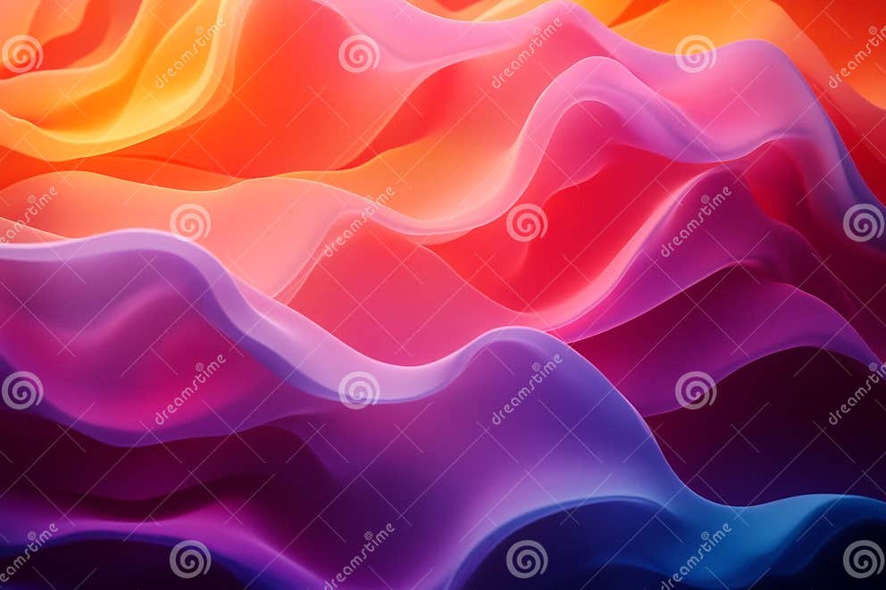 Creative, Abstract Background with Dynamic, Overlapping Textures Stock Illustration ...