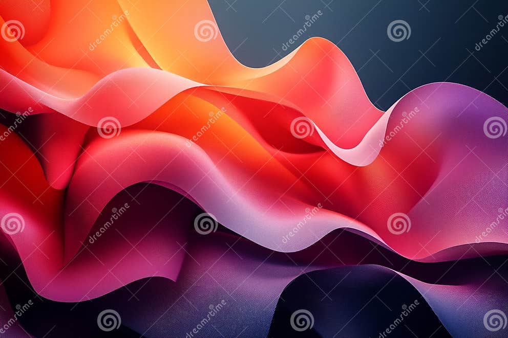 Creative, Abstract Background with Dynamic, Overlapping Textures Stock Illustration ...