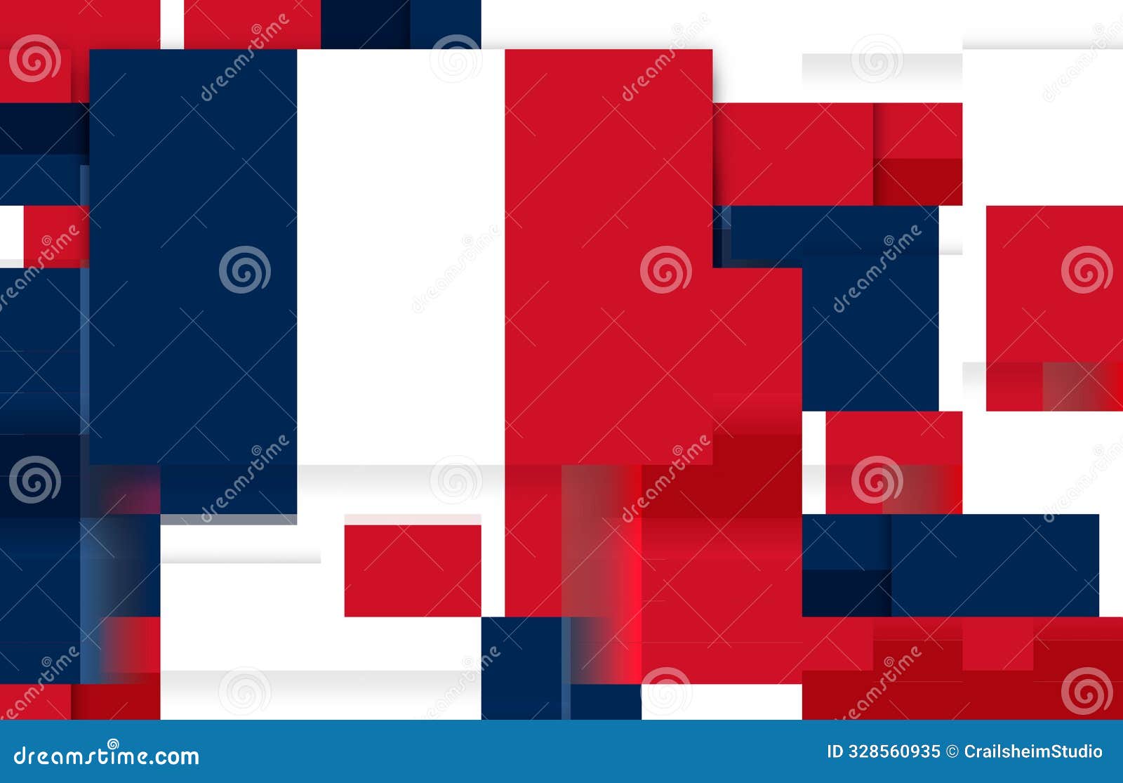 Creative Abstract Background of the Flag of France, French Flag ...