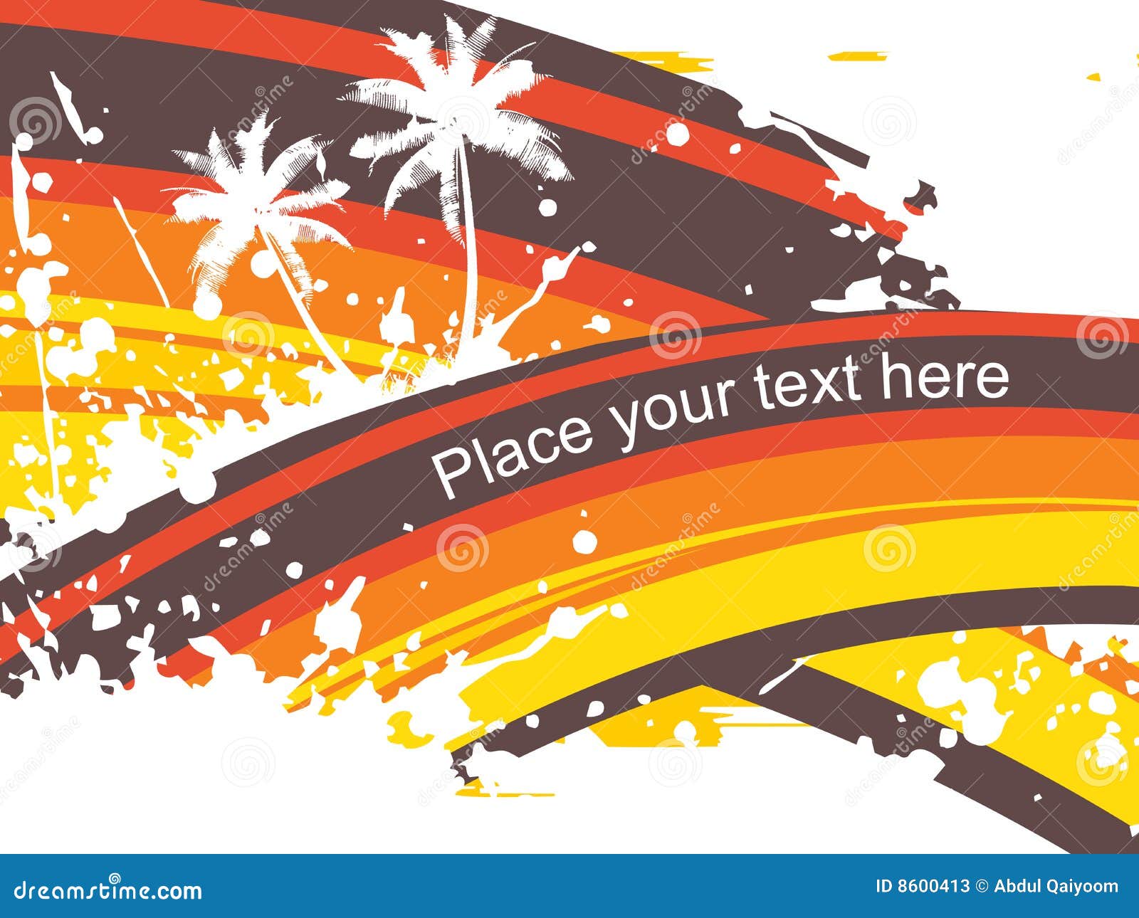 Creative Abstract Background with Place for Text Stock Illustration ...