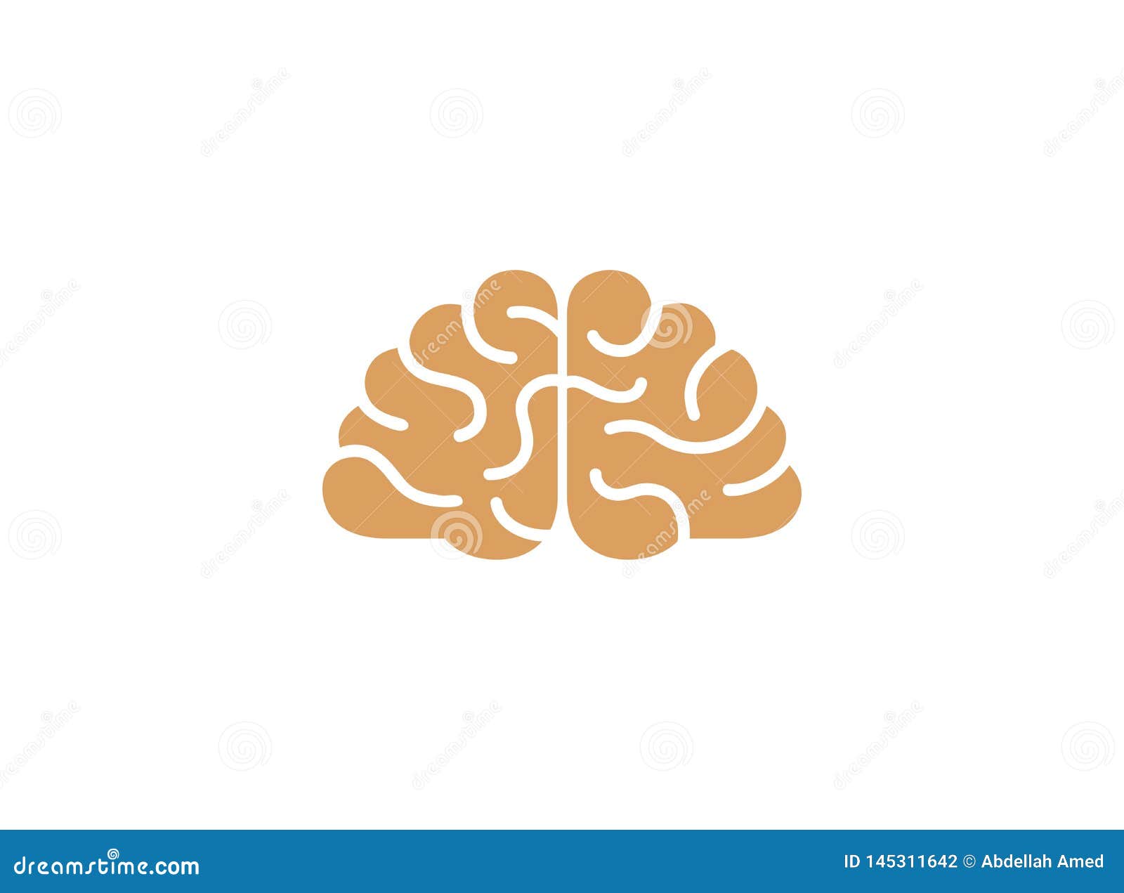 Creative Abstract Brain Logo Stock Vector - Illustration of brain, mind ...