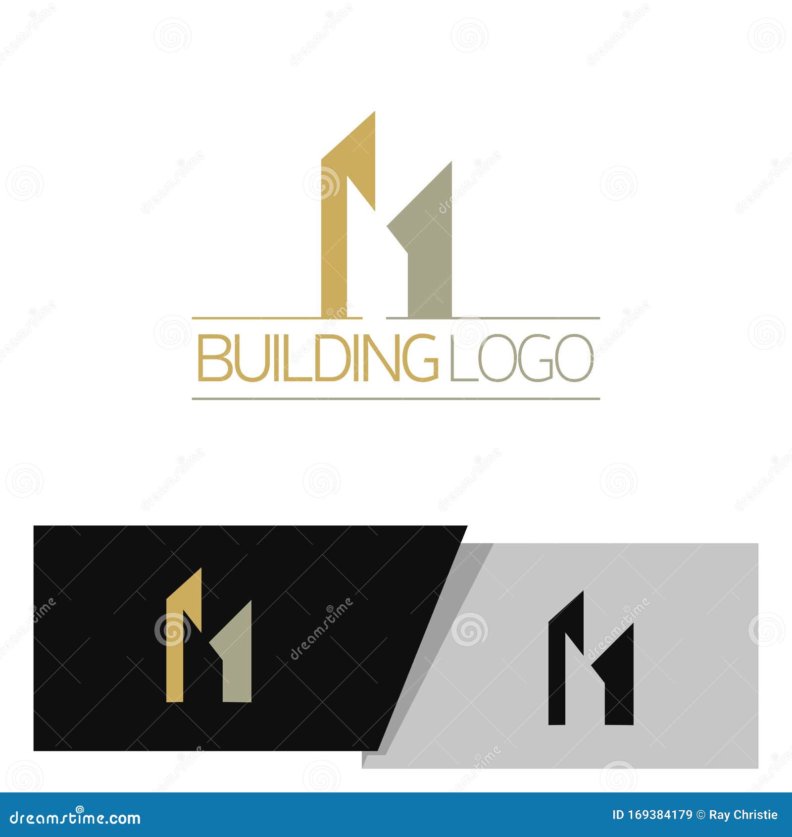 Simple Abstract Building or Construction Logo Stock Vector ...