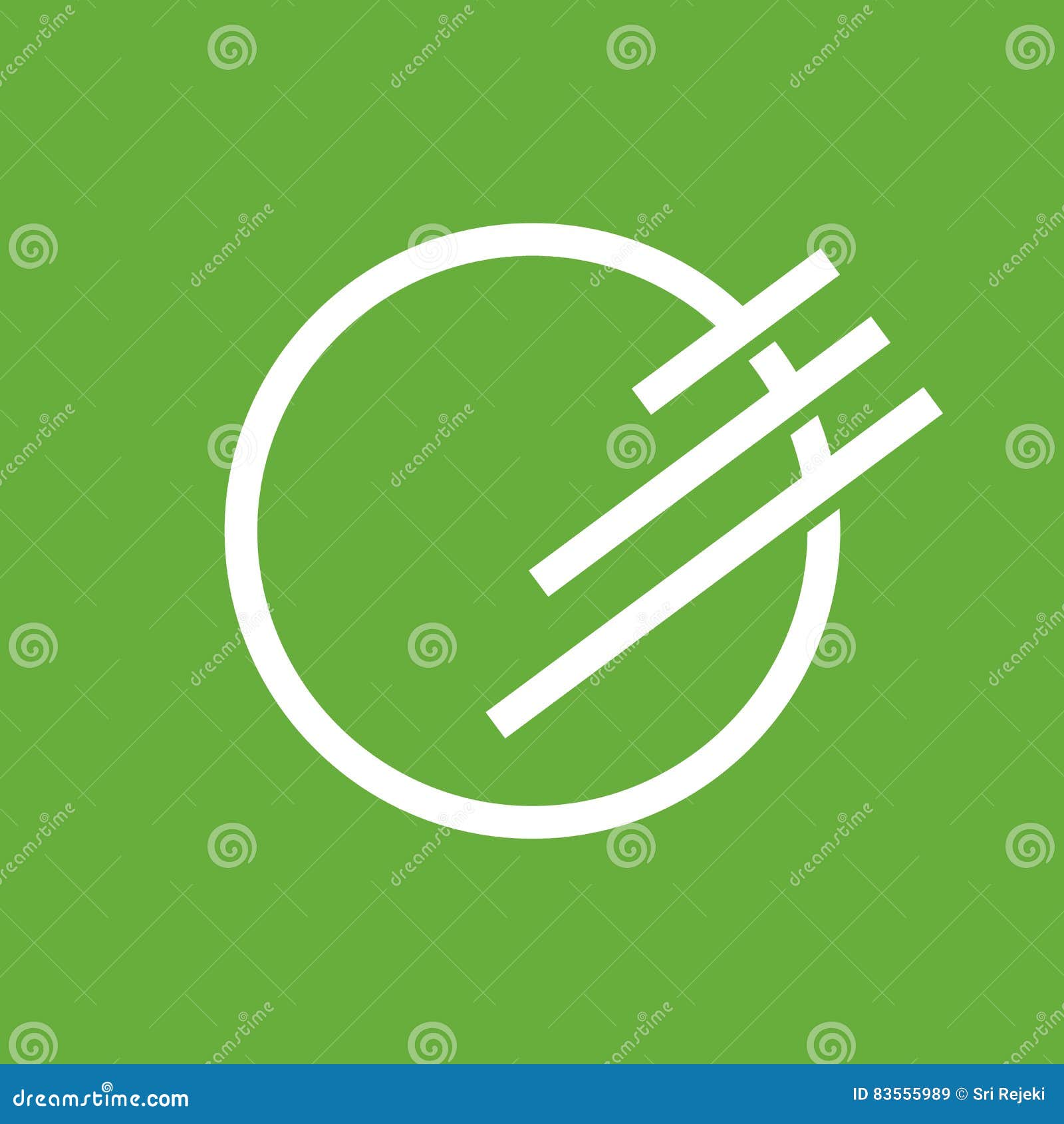 Creative Abstract Circle Symbol Vector Illustration Stock Vector ...