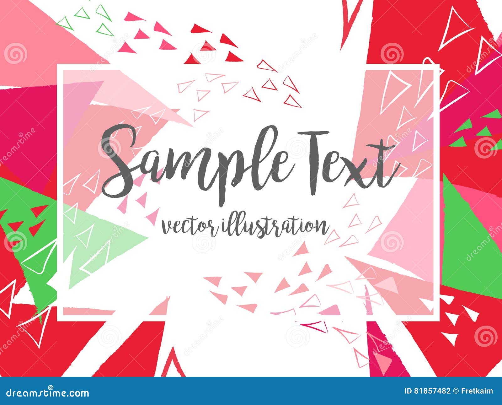 Creative Abstract Colorful Vector Background with Triangle and Lines ...