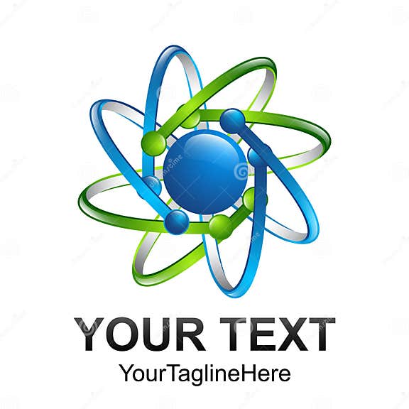 Creative Abstract 3d Orbit Sphere Vector Logo Design Template Element ...