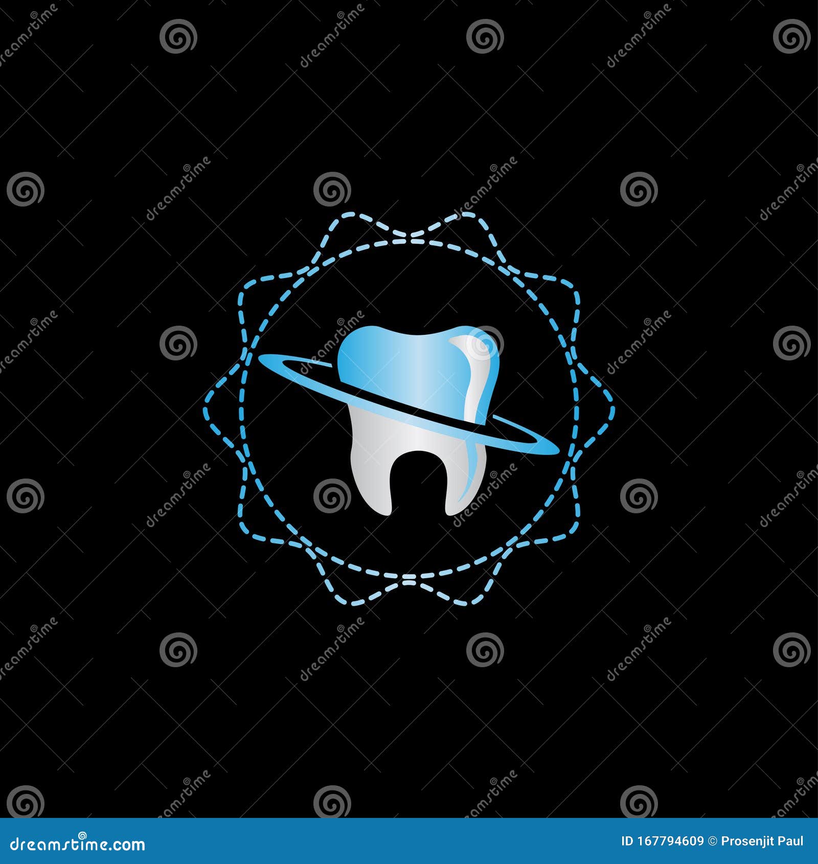 Creative Abstract Dental Tooth Logo Vector Stock Vector - Illustration ...