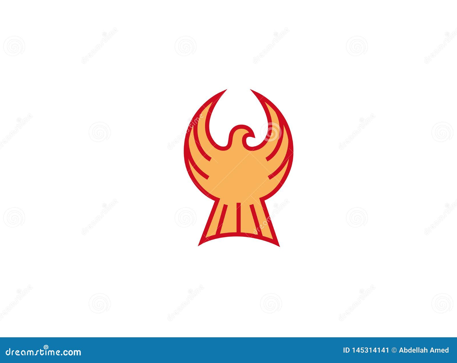 Creative Abstract Eagle Logo Stock Vector - Illustration of shape ...