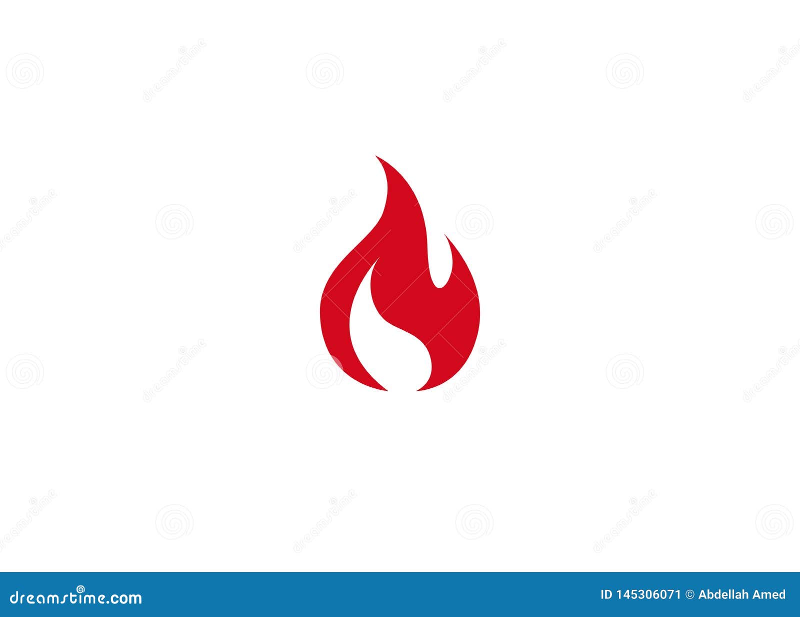 Creative Abstract Fire Logo Stock Vector - Illustration of concept ...