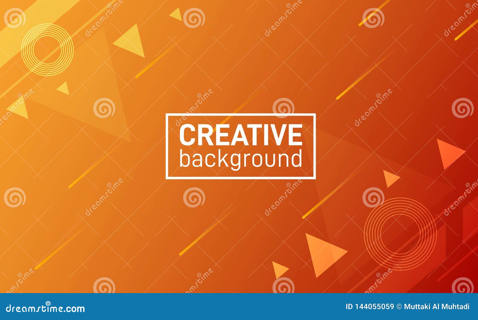 Creative Abstract Geometric Wallpaper. Contrast Colors Stock Vector ...