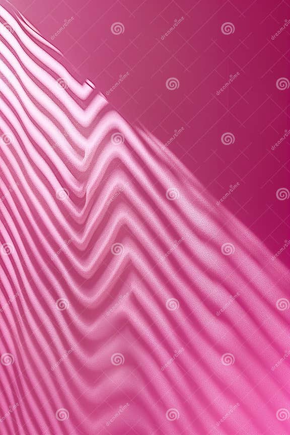 Creative Abstract Geometric Zigzag Lines in Chart Pattern on Pink ...