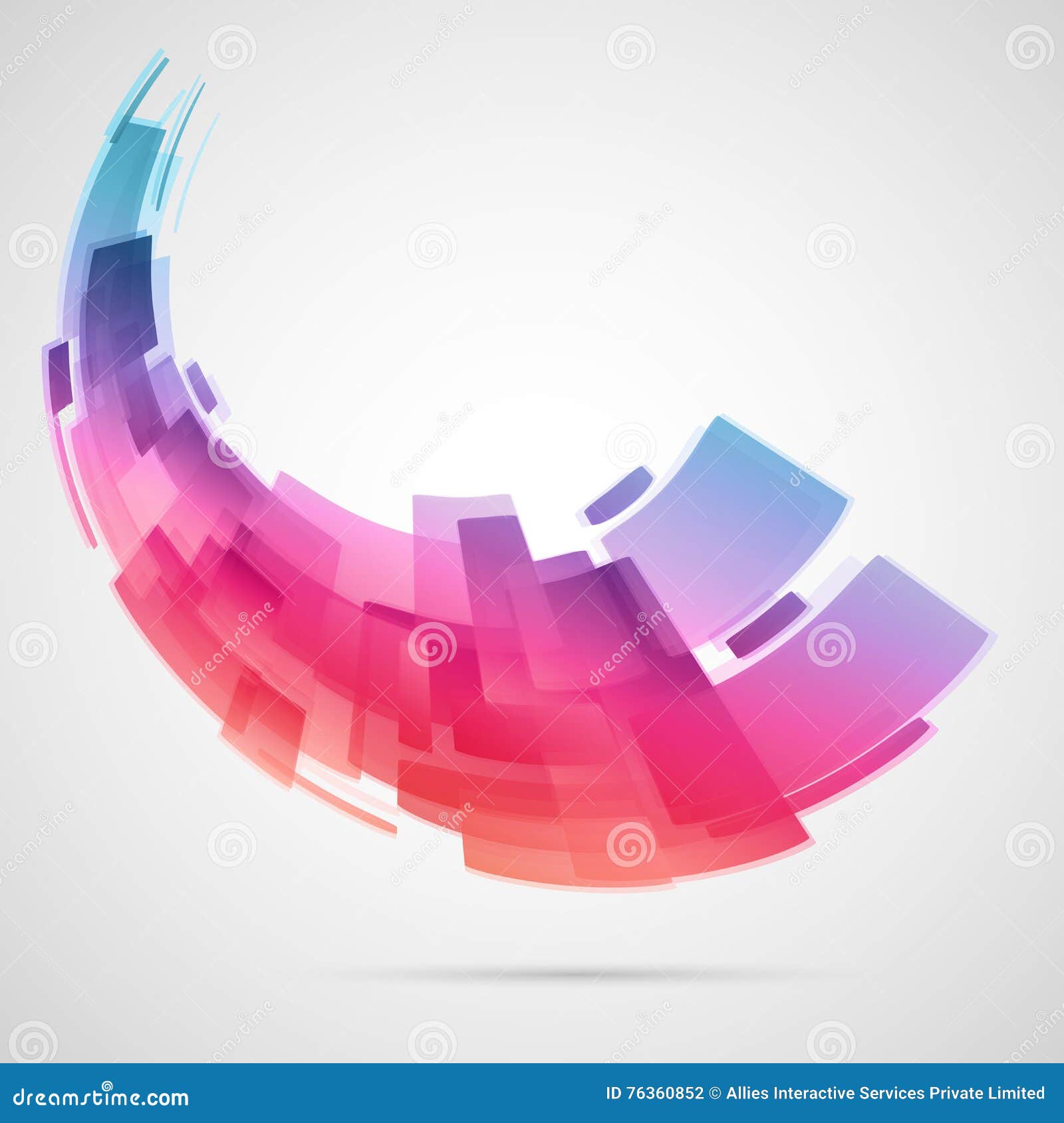 Creative Abstract Hi-tech Background. Stock Illustration - Illustration of background, cover ...