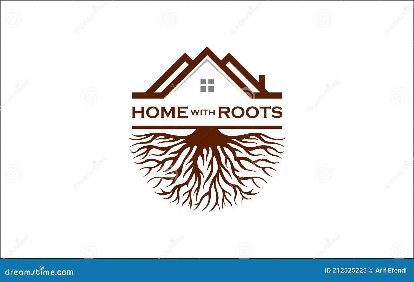 Creative Abstract Life Root on White Background Vector Logo Design ...