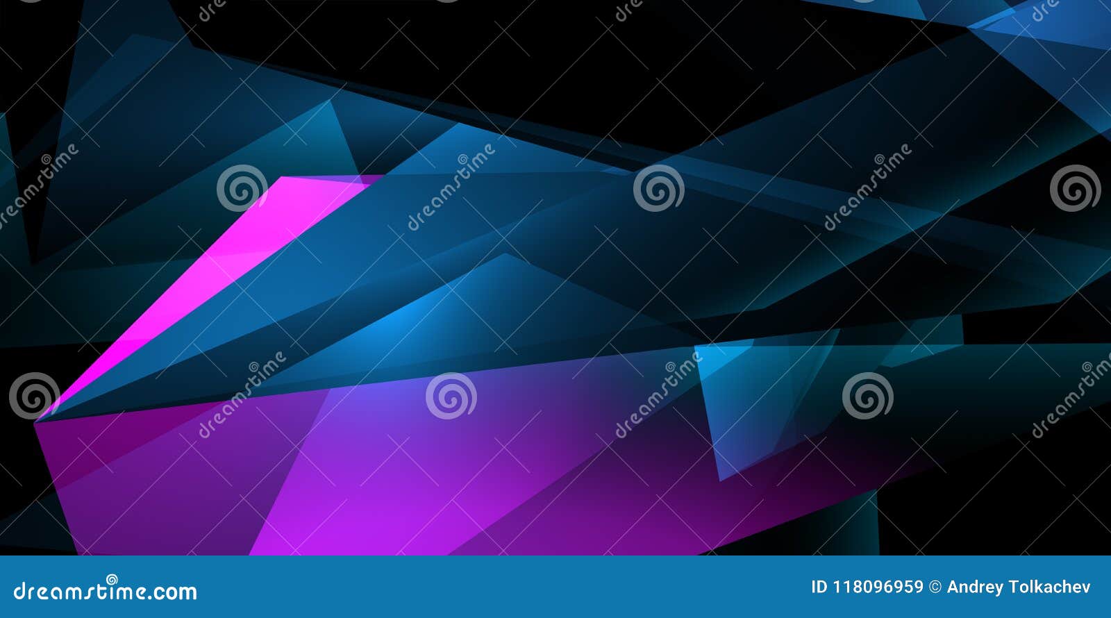 Creative Polygonal Art Wallpaper Stock Illustration - Illustration of ...
