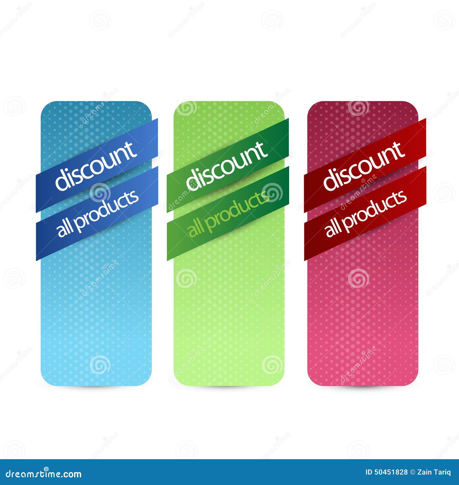 Creative, Abstract Standard Size Web Discount Banner or Headers for Ads ...