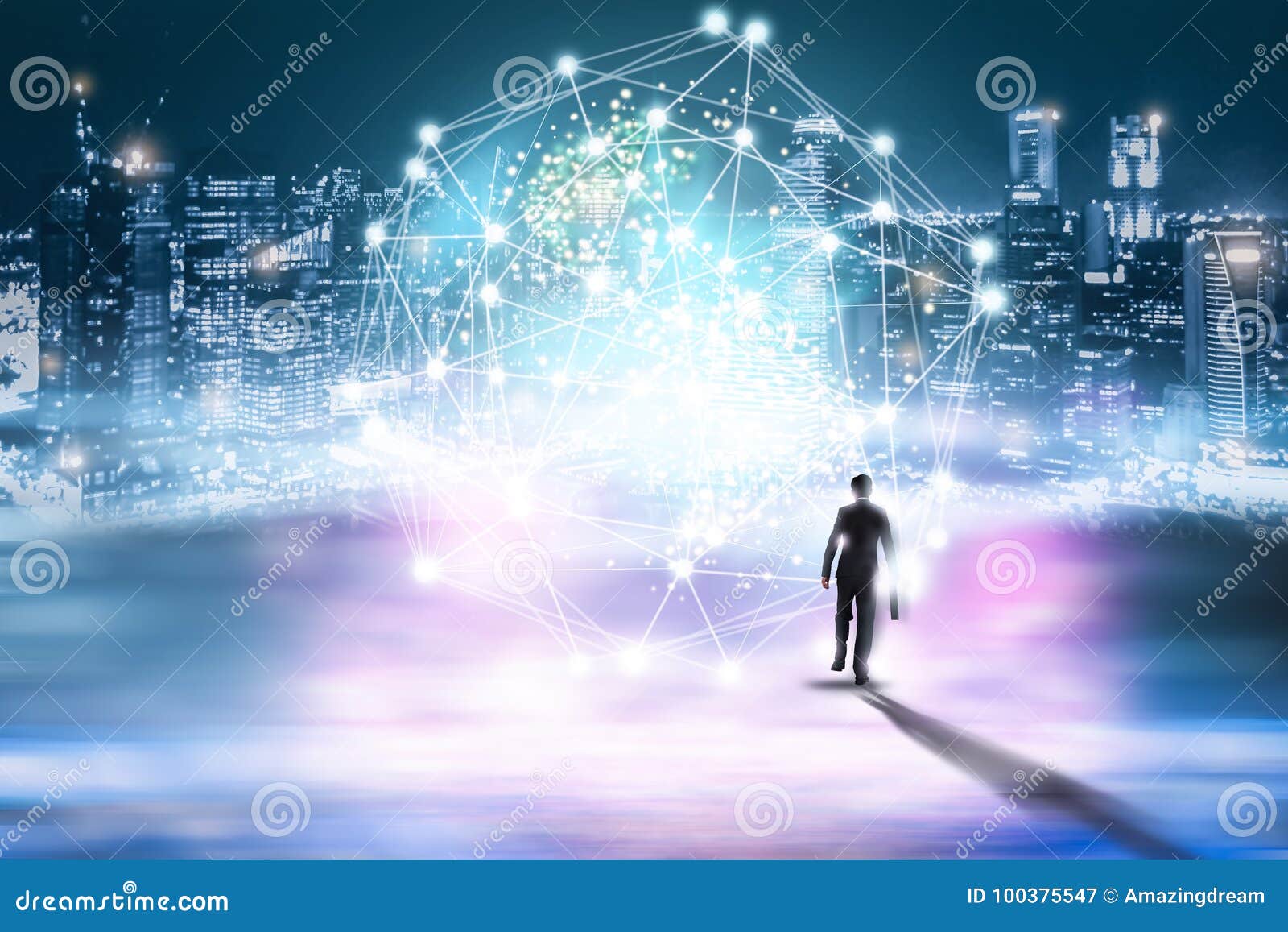 Creative Abstract Technology Background, Innovative, Idea and ...