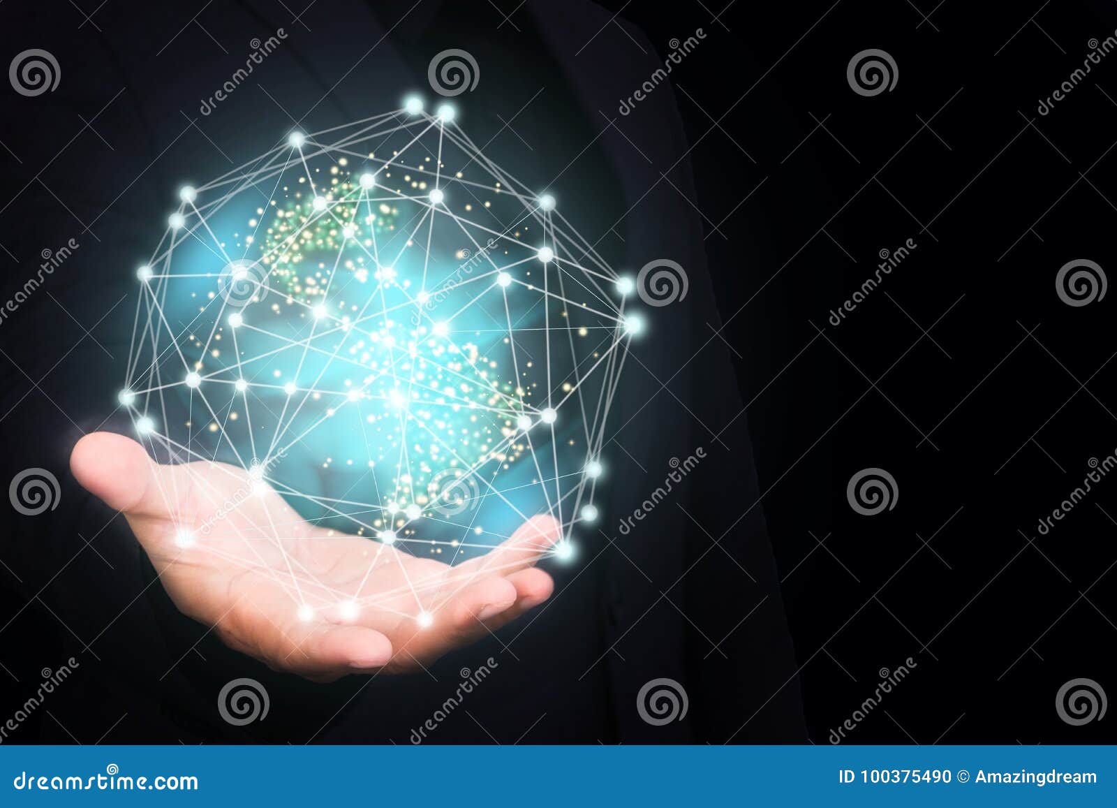 Creative Abstract Technology Background, Innovative, Idea and ...