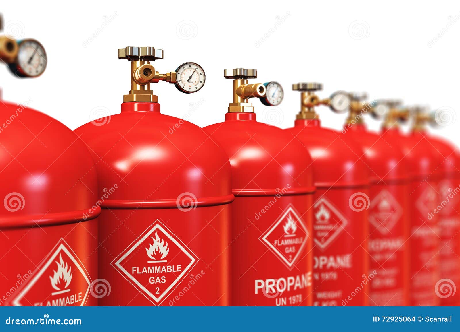 Propane. Liquefied Petroleum Gas. Structural Chemical Formula And ...
