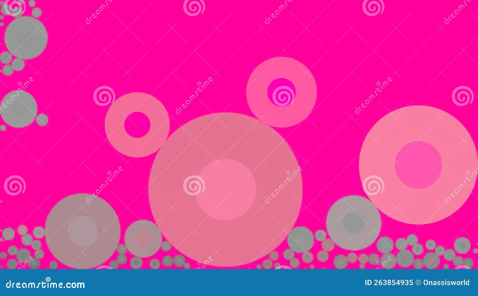 Creative Abstract Template Background Circles and Rings Stock ...