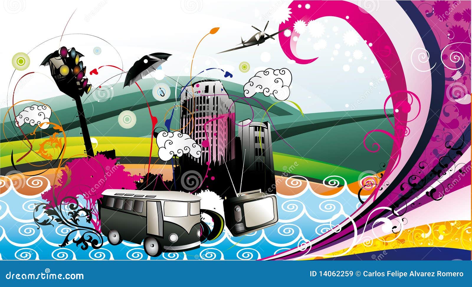 Creative Abstract Vector Illustration Stock Vector - Illustration of ...