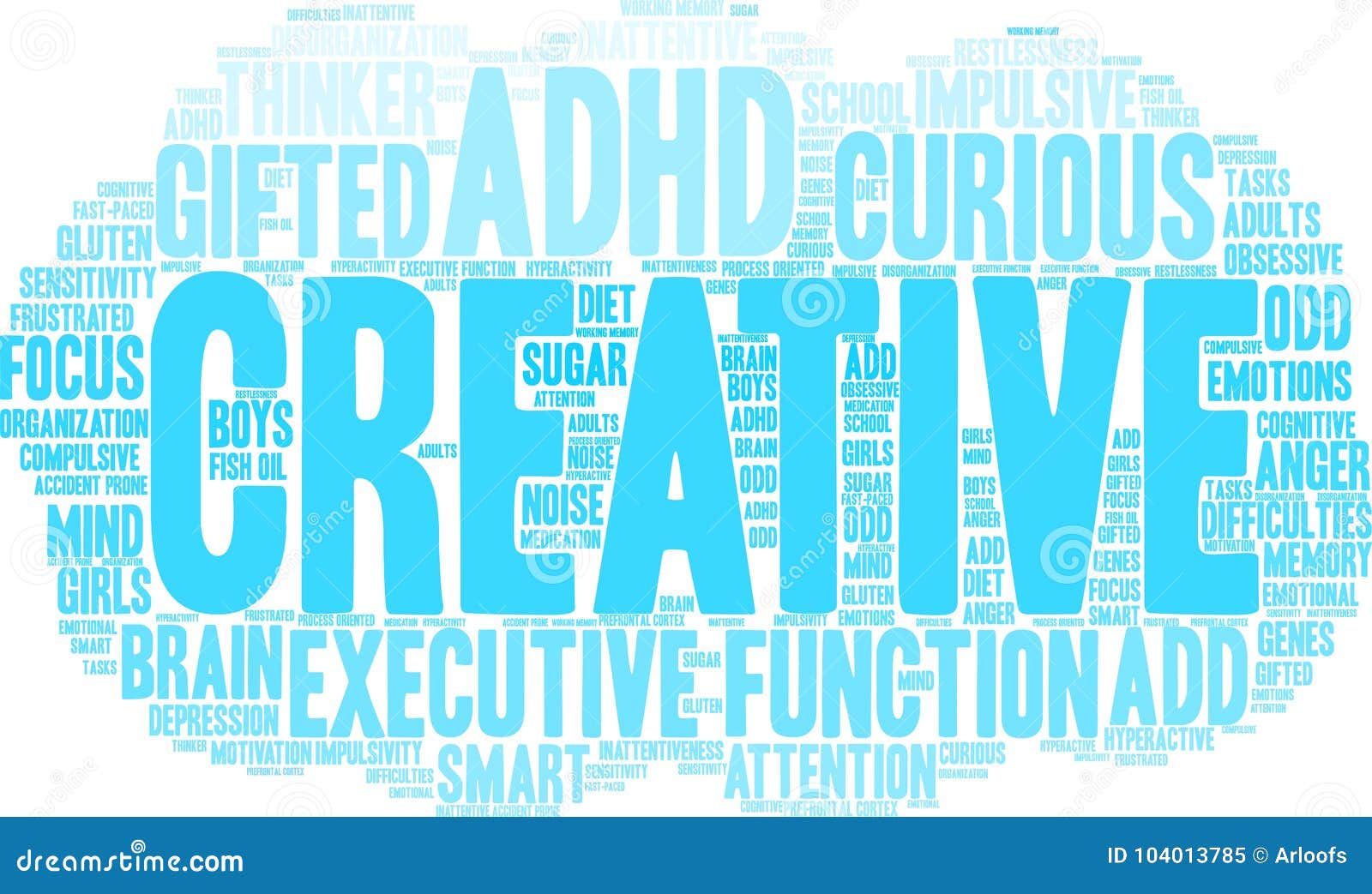 Creative Word Cloud stock vector. Illustration of diet - 104013785