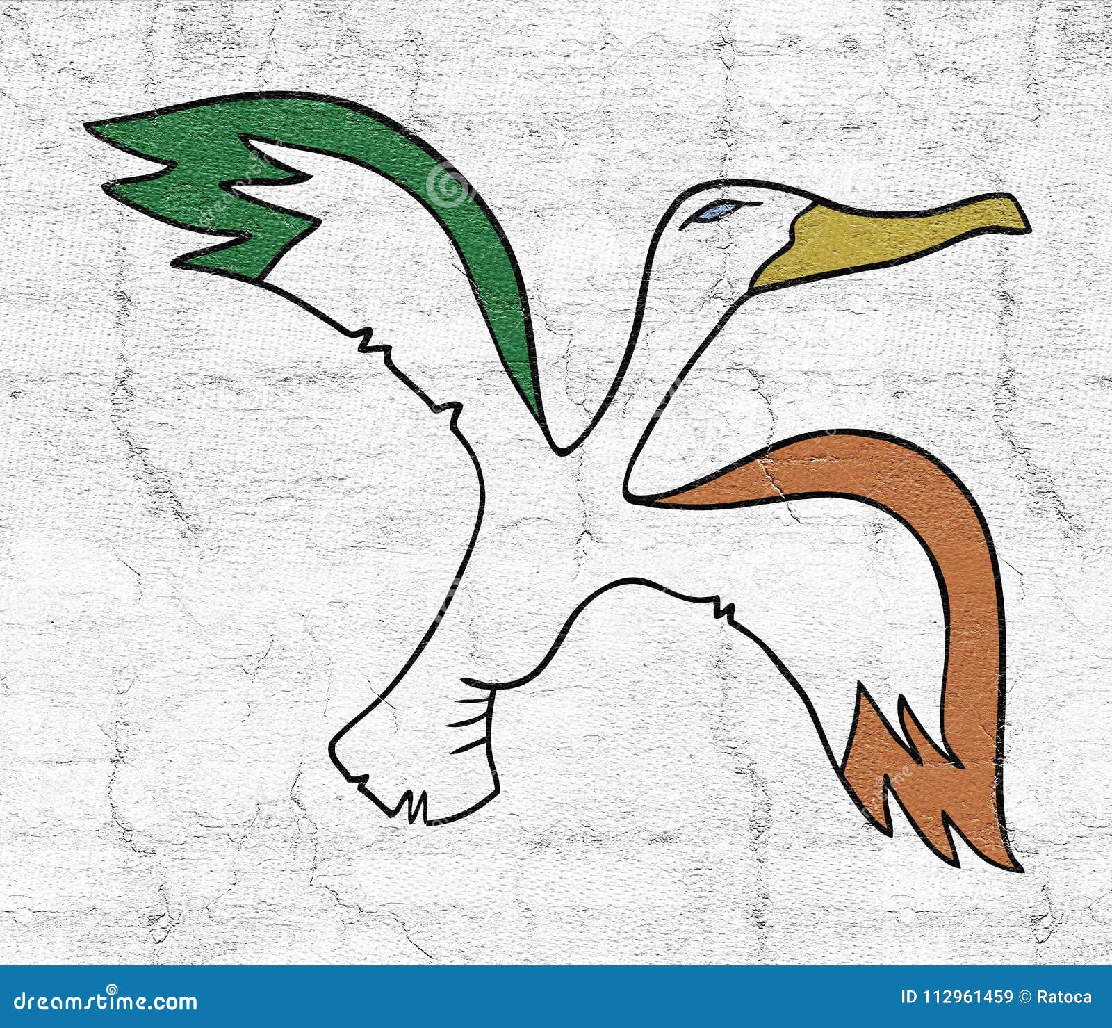 Creative Albatross Icon Silhouette Vector Style With Background ...