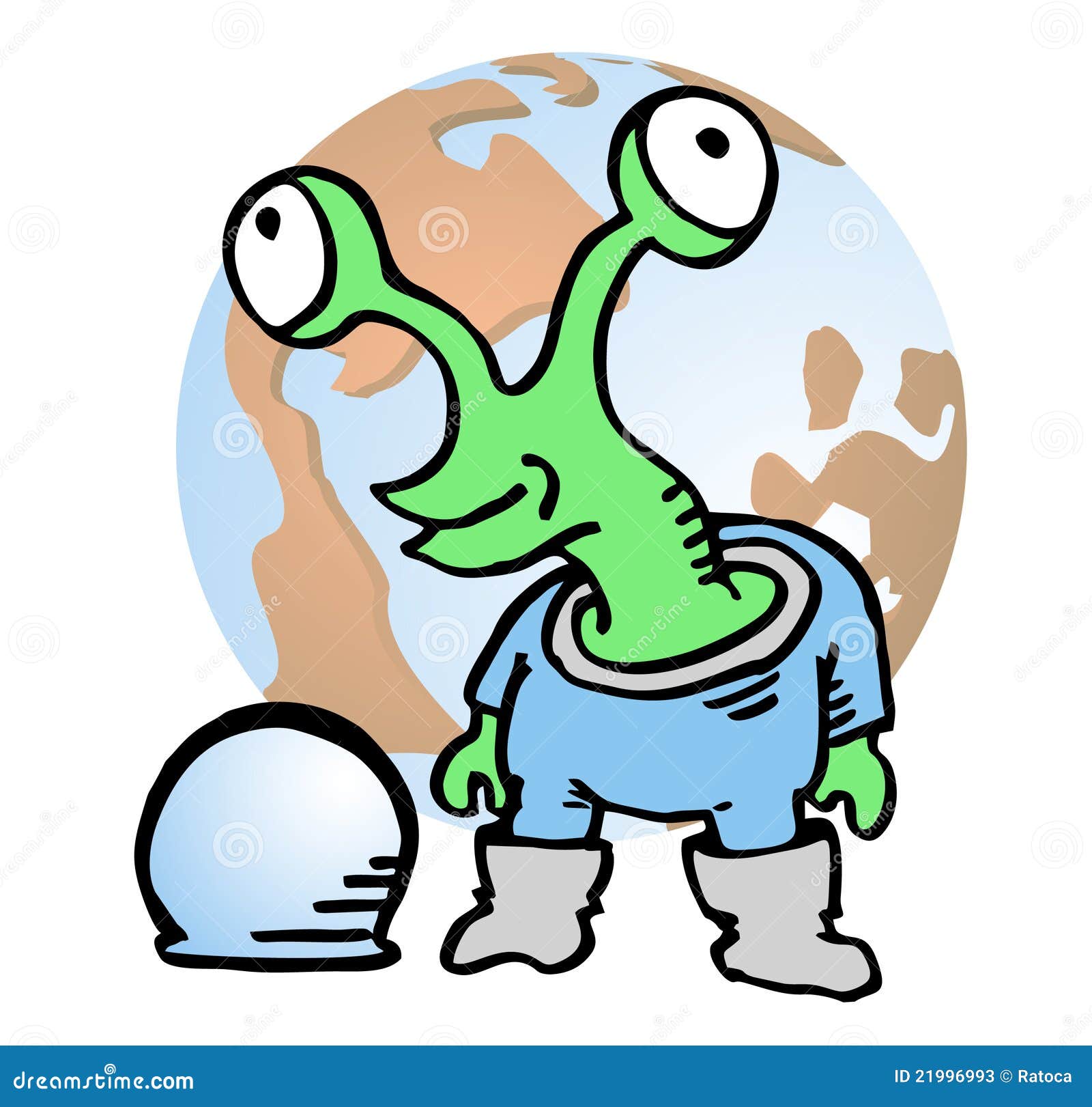 Creative alien stock vector. Illustration of design, vector - 21996993