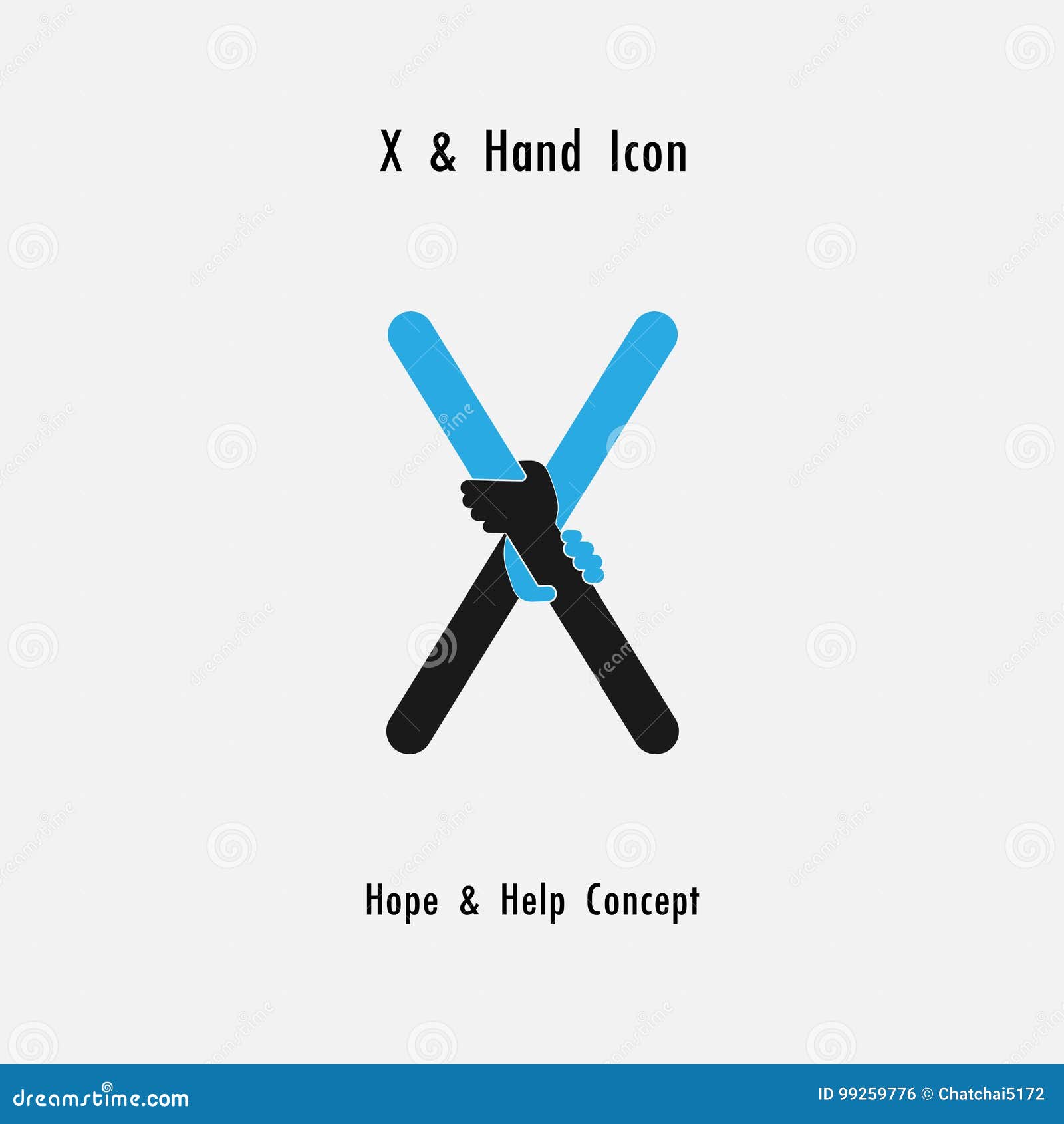 Creative X- Alphabet Icon Abstract and Hands Icon Design Vector Stock ...
